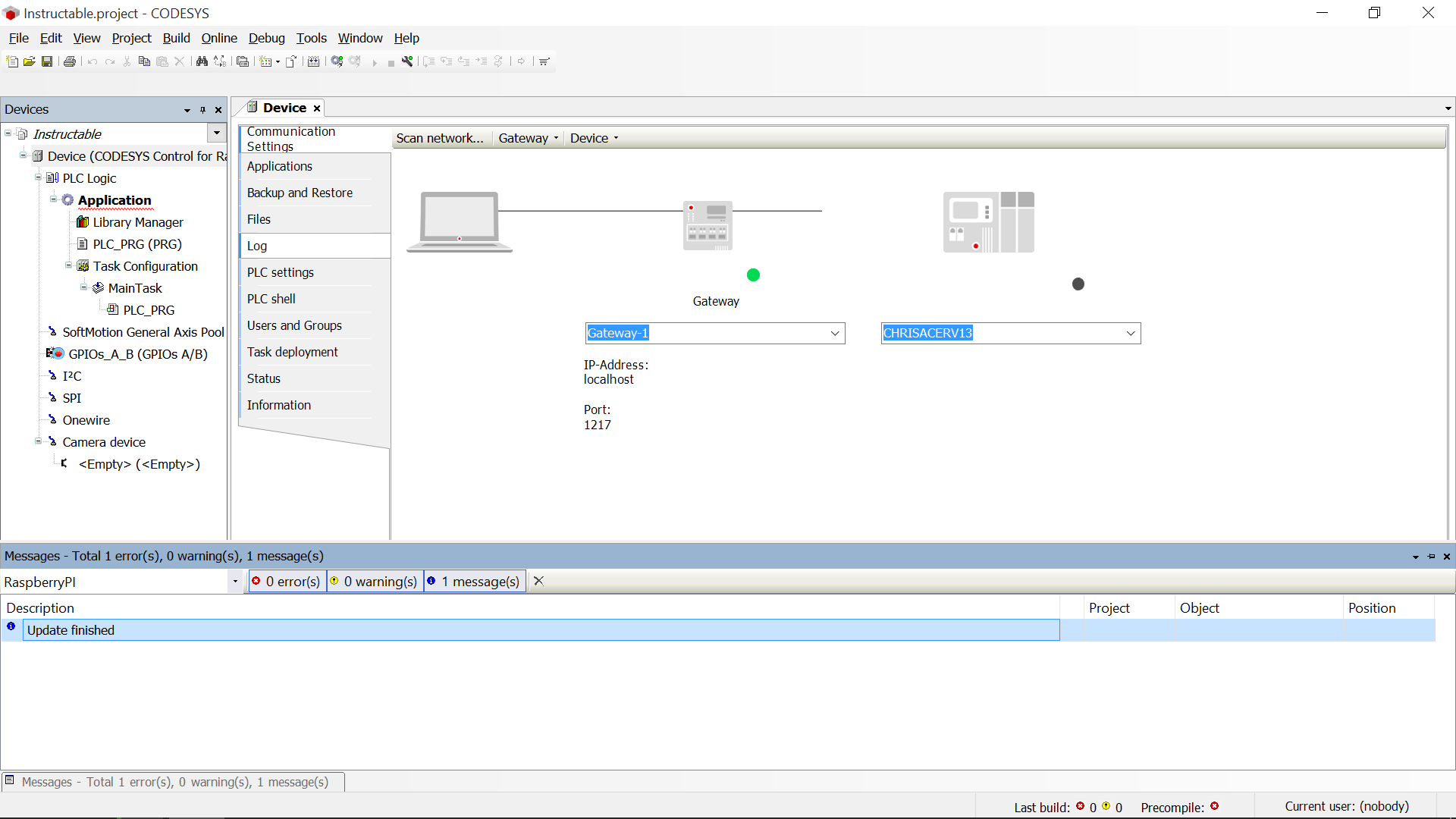 Programming Raspberry Pi With CODESYS : 8 Steps - Instructables