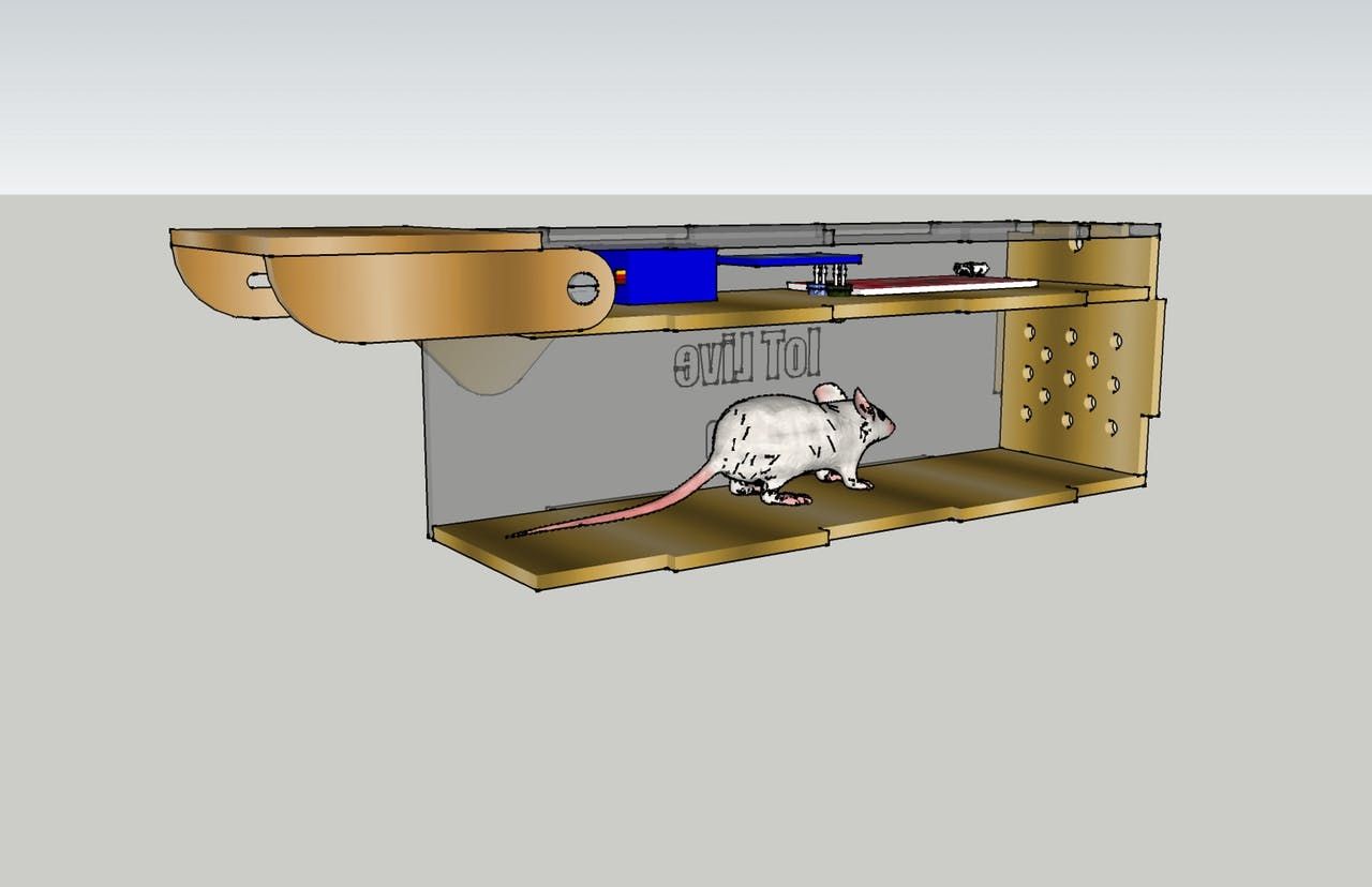 IoT Mouse-Friendly Live Trap : 6 Steps (with Pictures) - Instructables