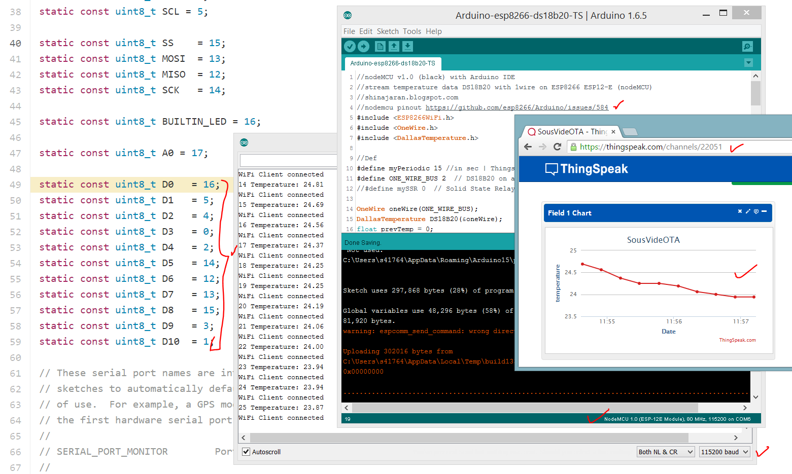 Programming ESP8266 ESP-12E NodeMCU V1.0 With Arduino IDE Into Wireless ...