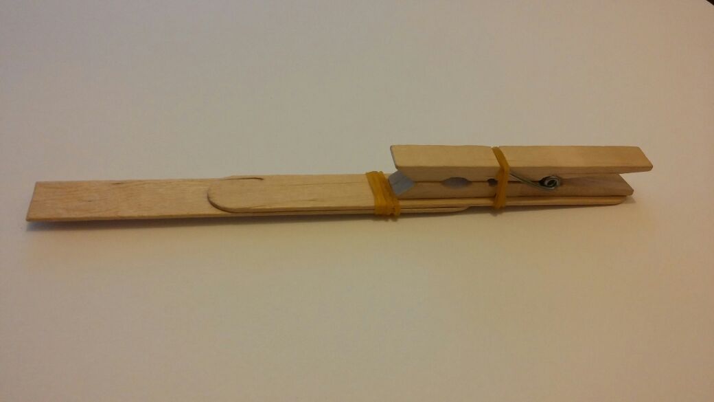 Clothespin Rubber Band Shooter : 5 Steps - Instructables