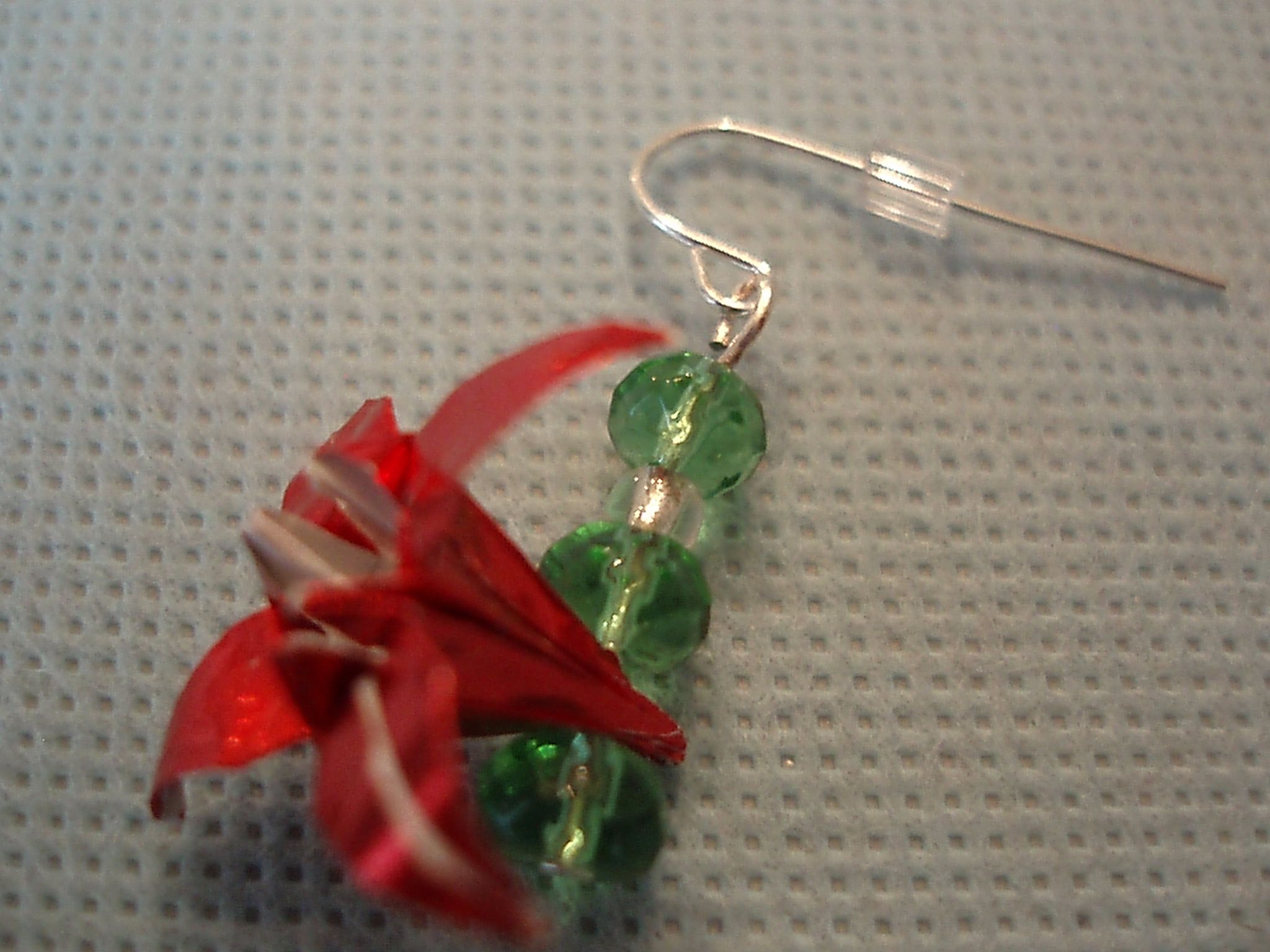 Origami Earrings : 7 Steps (with Pictures) - Instructables