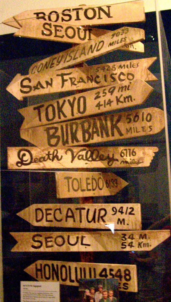 MASH-style City Directional Sign : 7 Steps (with Pictures) - Instructables