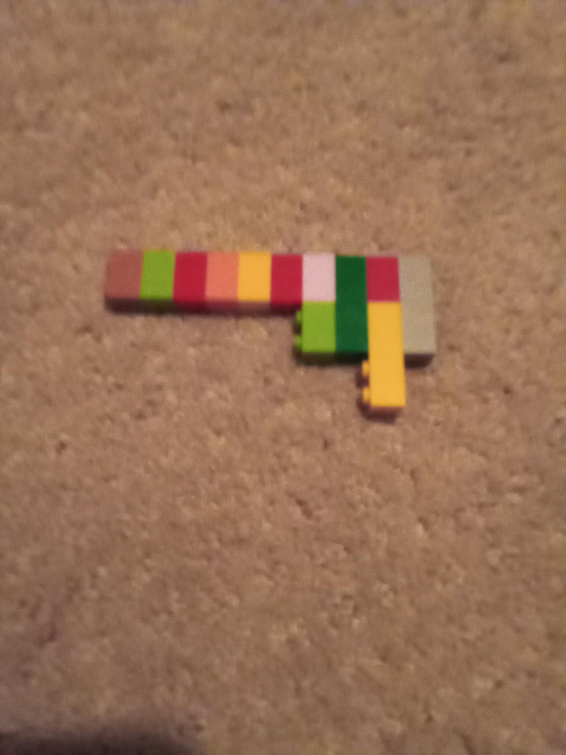 Lego Automatic Pistol : 4 Steps - Instructables