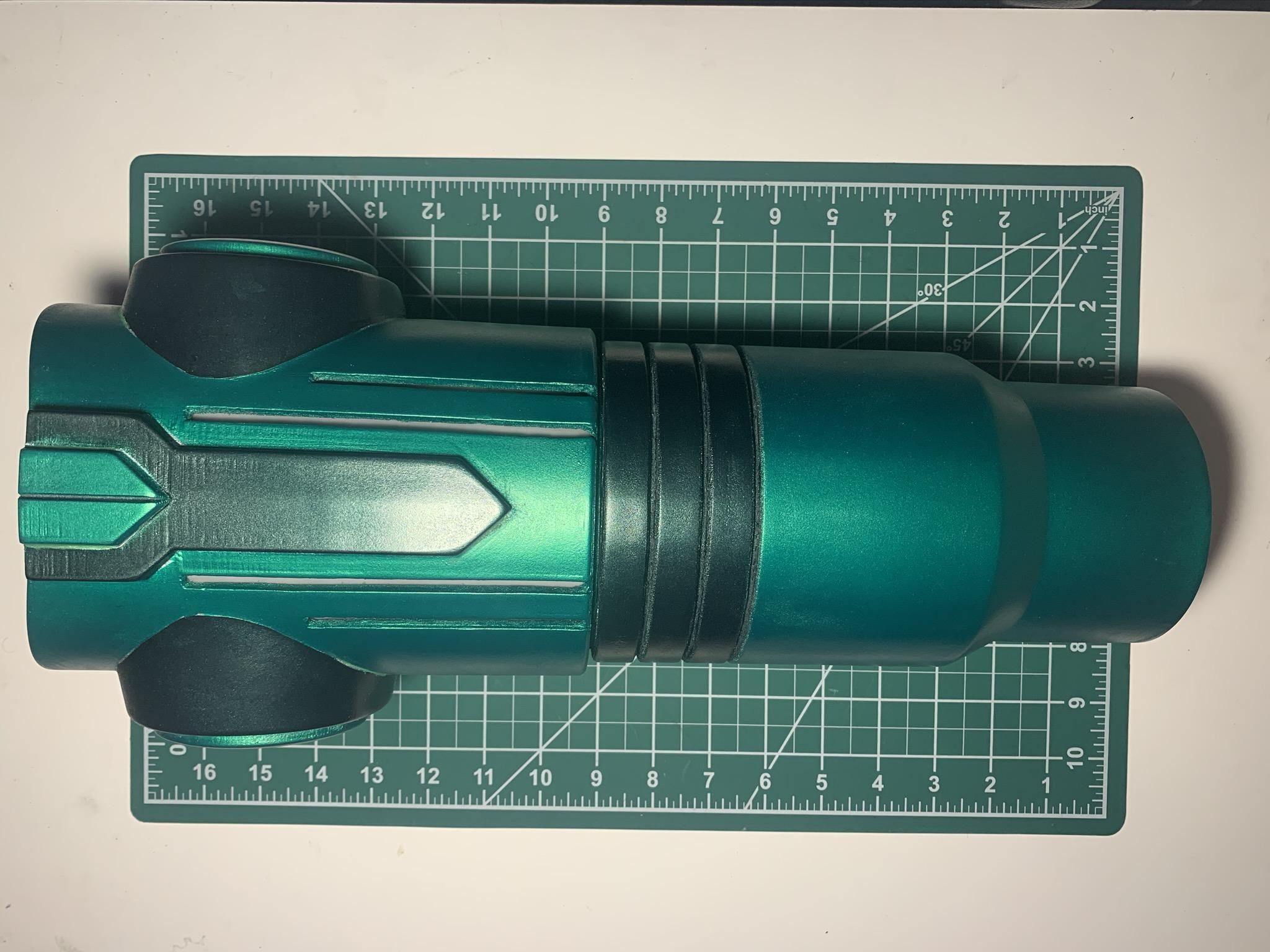 Metroid: Samus Arm Cannon Plasma Ball Lamp (Wearable) : 7 Steps ...