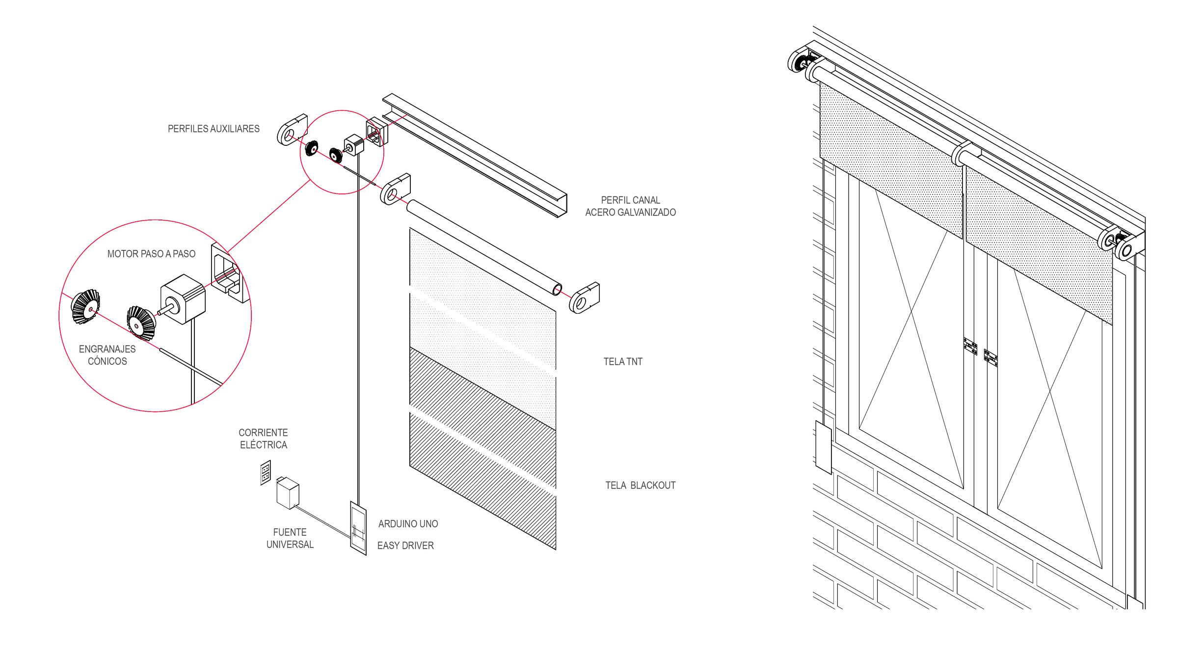 Roller Arduino Curtain : 6 Steps (with Pictures) - Instructables