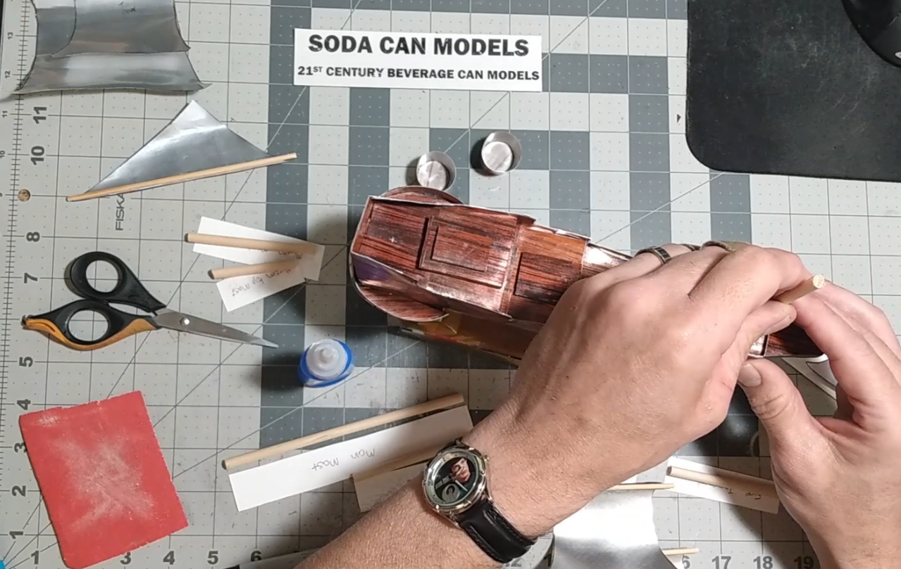 Float Your Soda Can Boat! DIY Sailing Ship Made From Soda Cans! : 15 ...