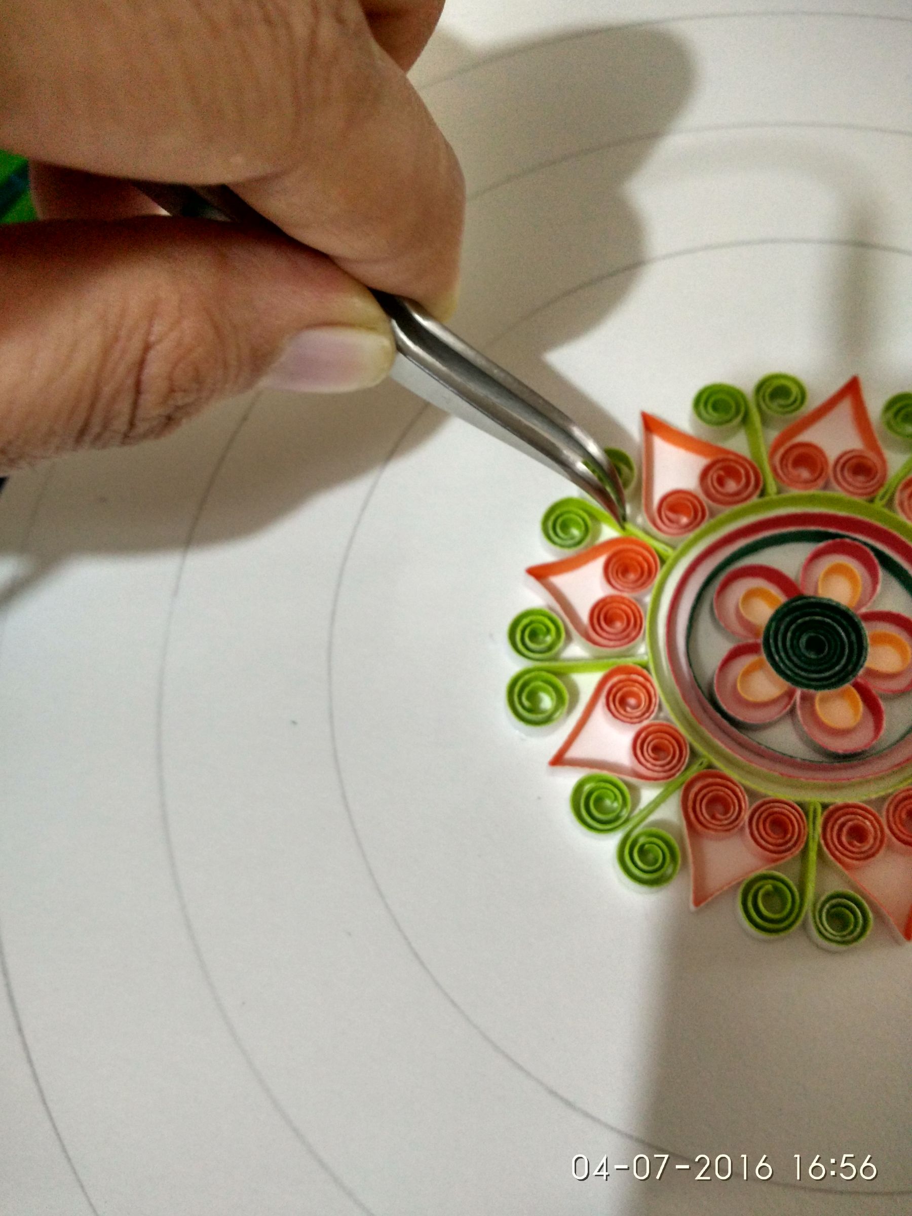 Quilled Mandala : 5 Steps - Instructables