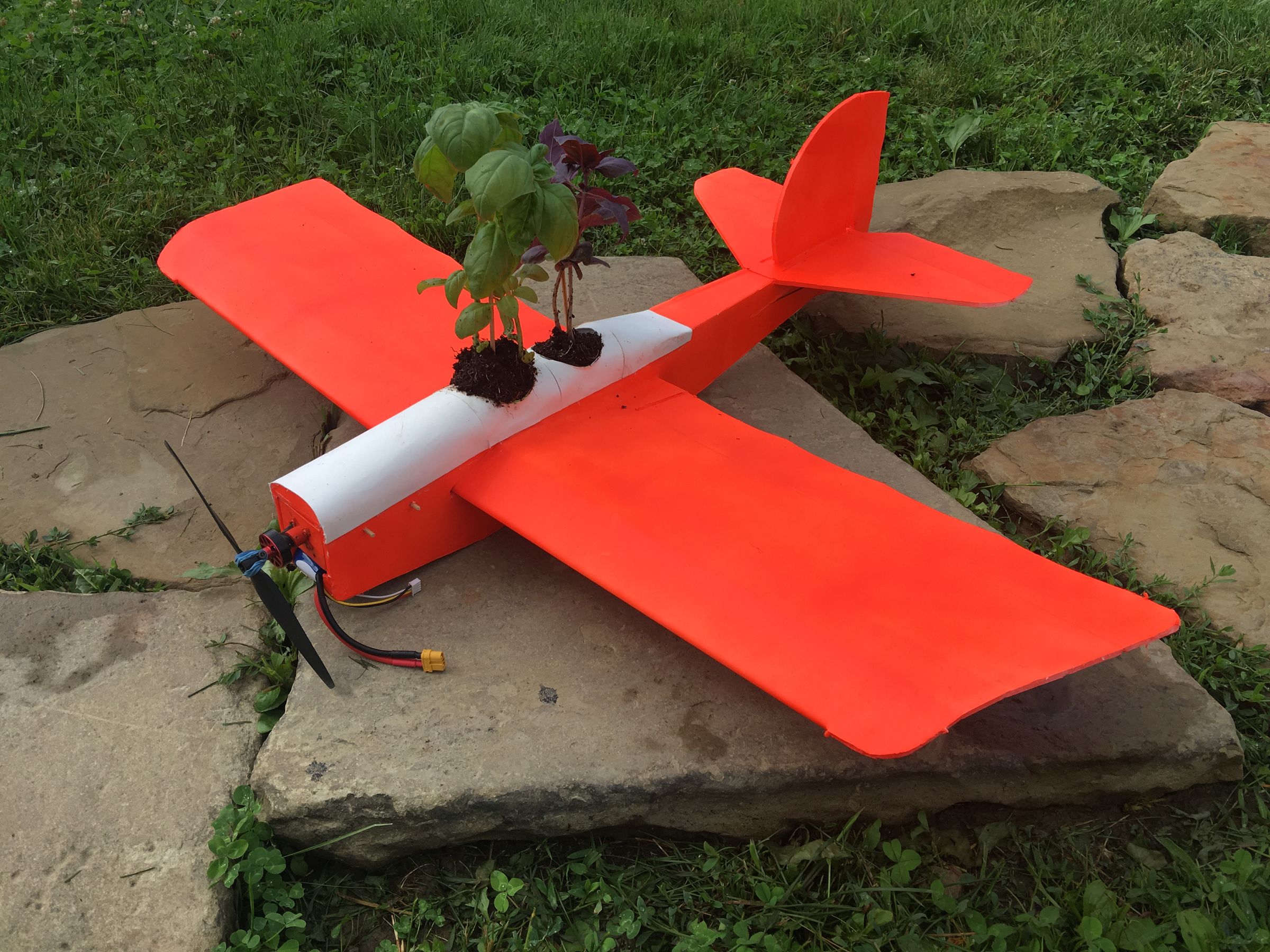 Rc Plane Planter : 5 Steps - Instructables