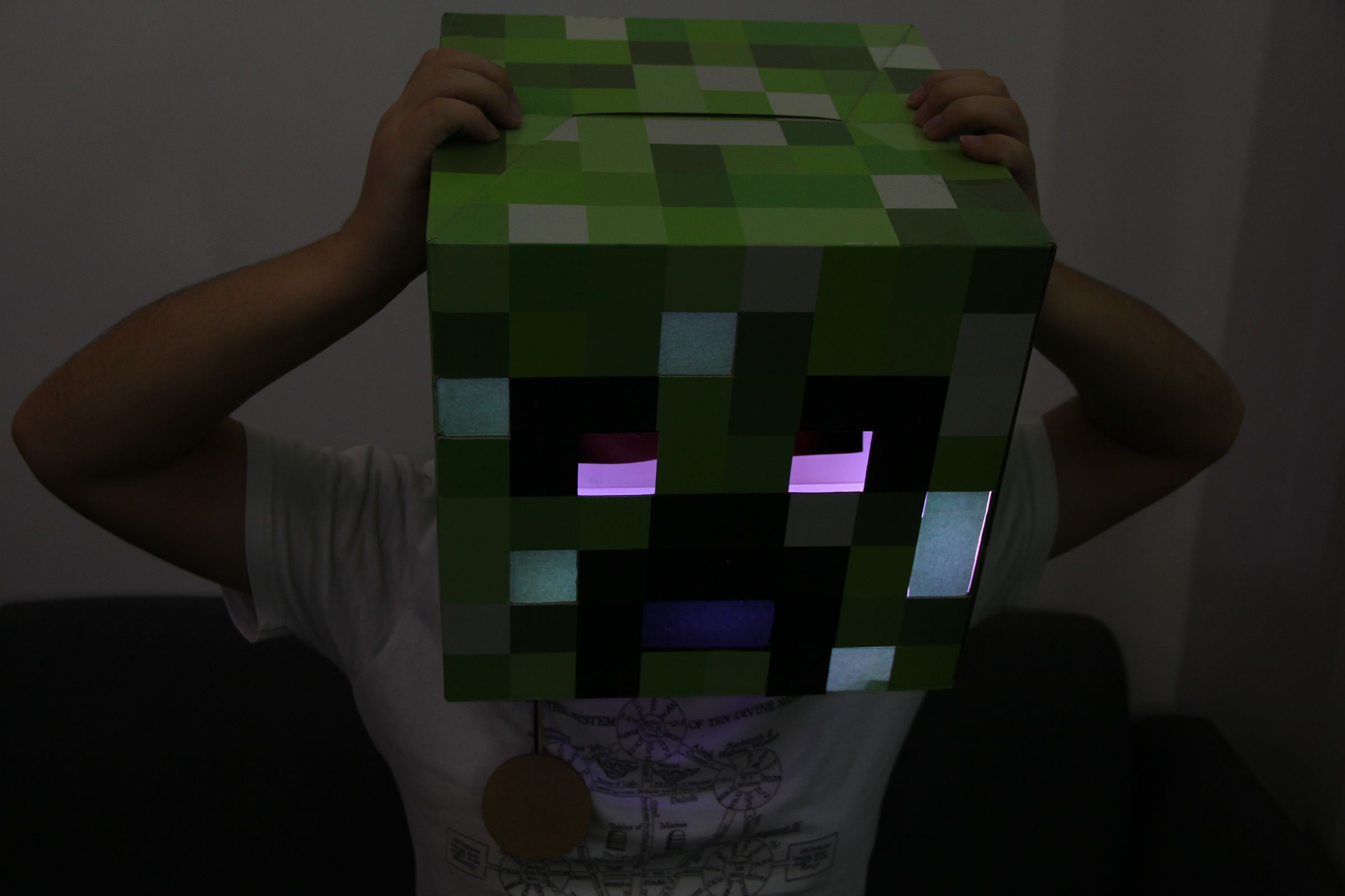 How to Make a Vivid Flashing Minecraft Creeper : 7 Steps (with Pictures ...