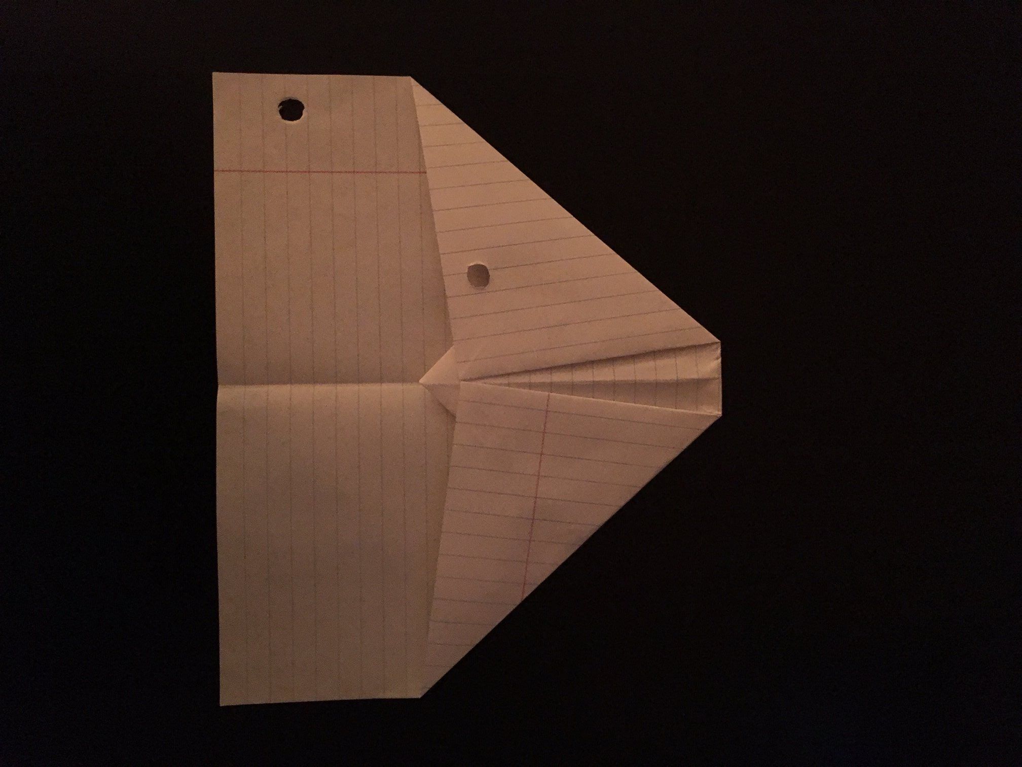 Notebook Paper Airplane : 10 Steps - Instructables