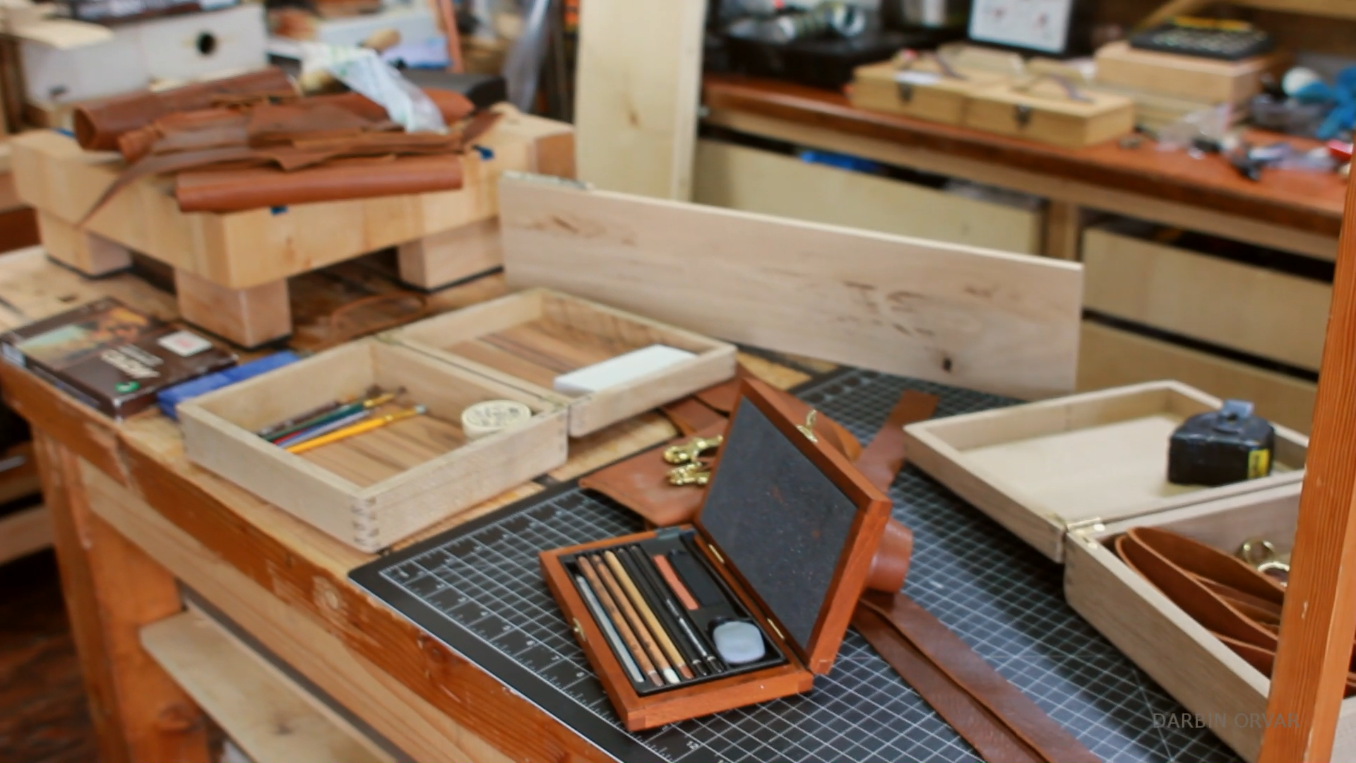 Making Art & Writing Boxes W/ Leather Inserts : 8 Steps (with Pictures ...
