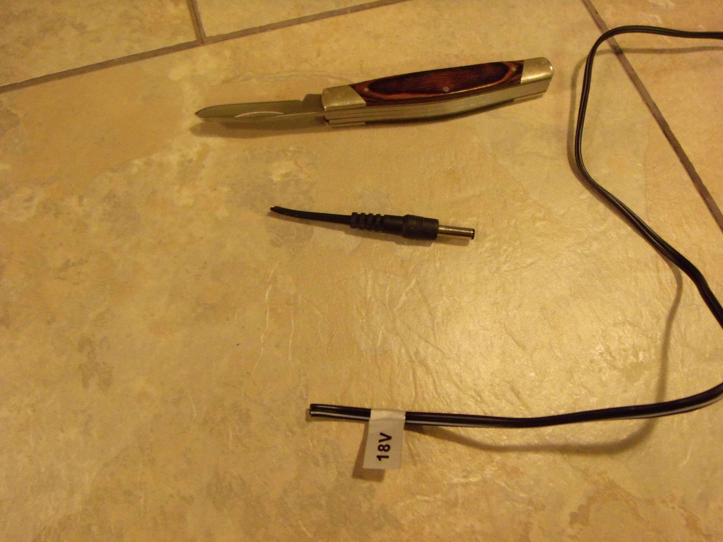 Fix a Broken Power Plug on a Cordless Drill : 3 Steps - Instructables
