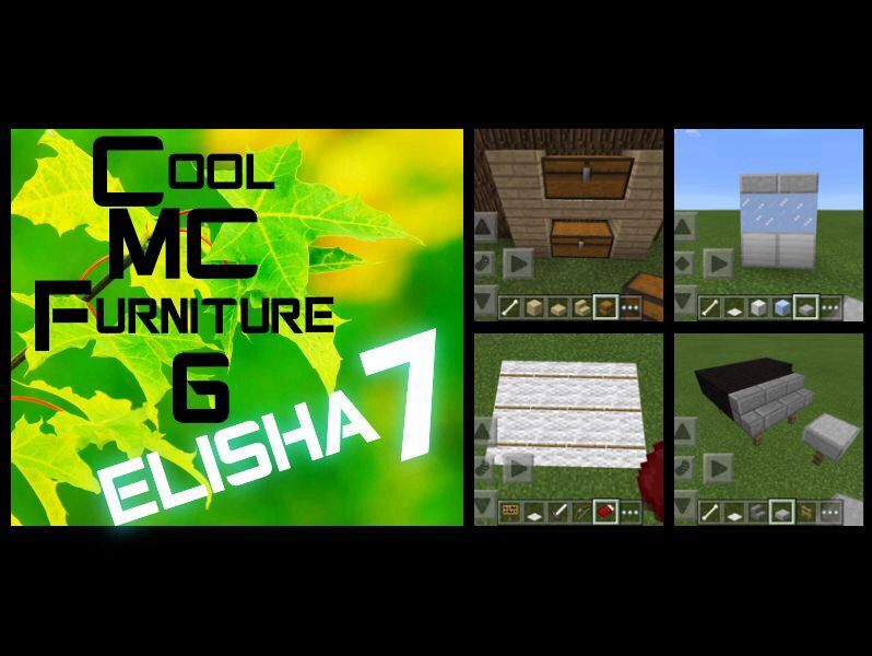 Cool MCPE Furniture 6 : 22 Steps - Instructables