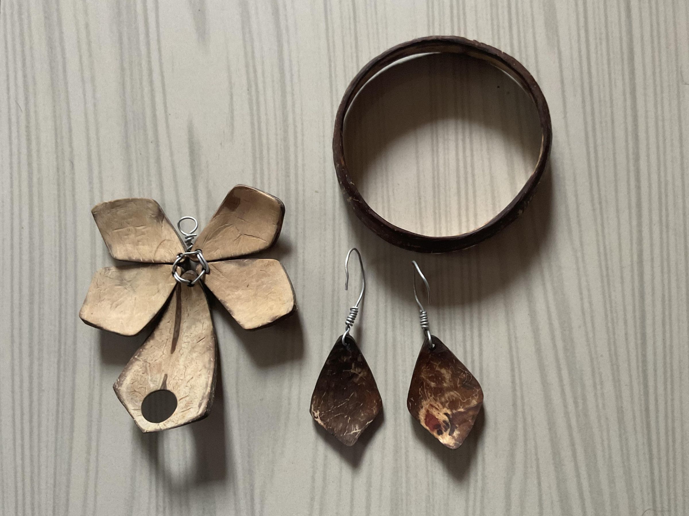 From Waste to Wearable: Coconut Shell Tribal Jewelry Set (Green Earth ...