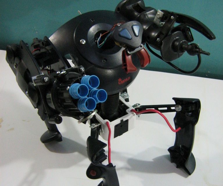 Robot Made of Broken Joysticks - Instructables