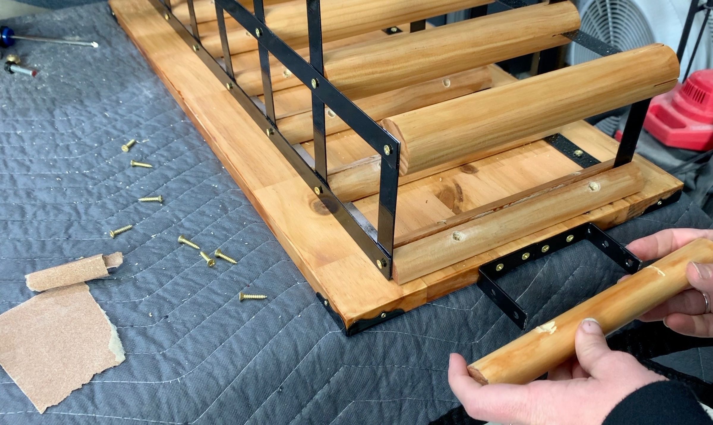 Wine & Liquor Storage Out of a Firewood Rack! : 13 Steps (with Pictures ...