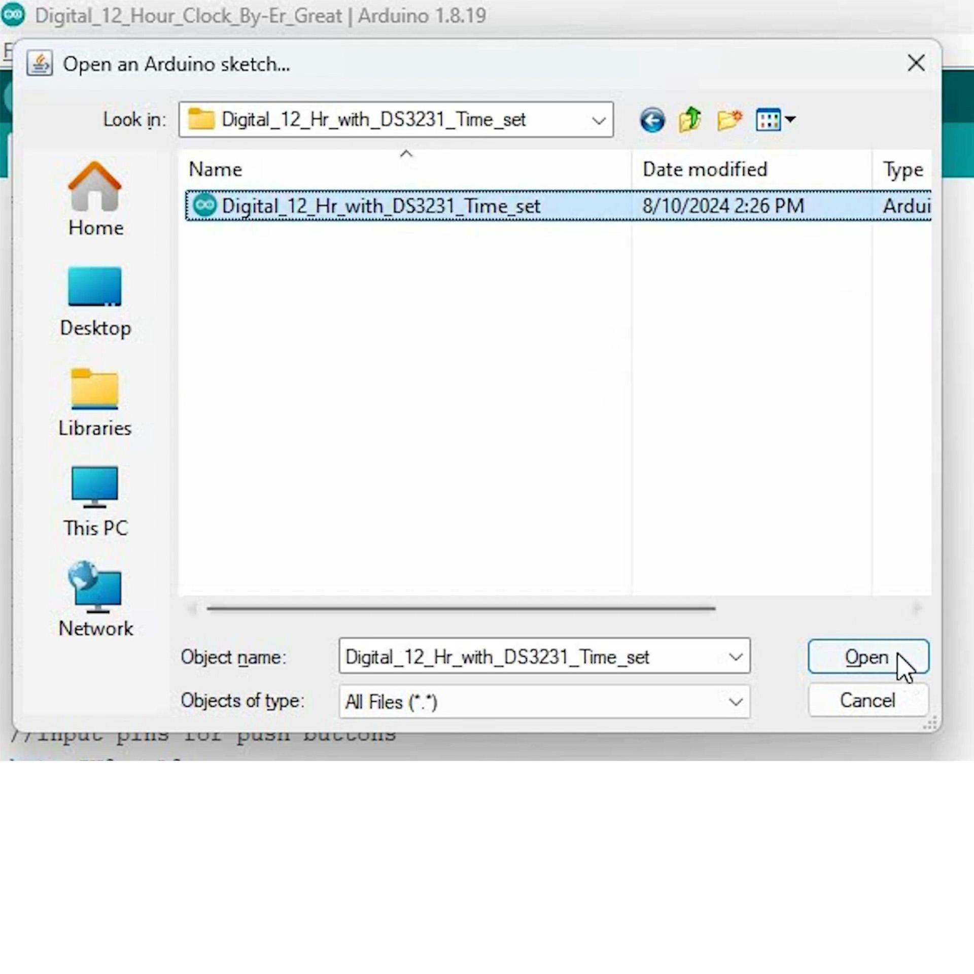 How to Make a Digital Clock at Home Using Arduino & RTC Module - Auto ...