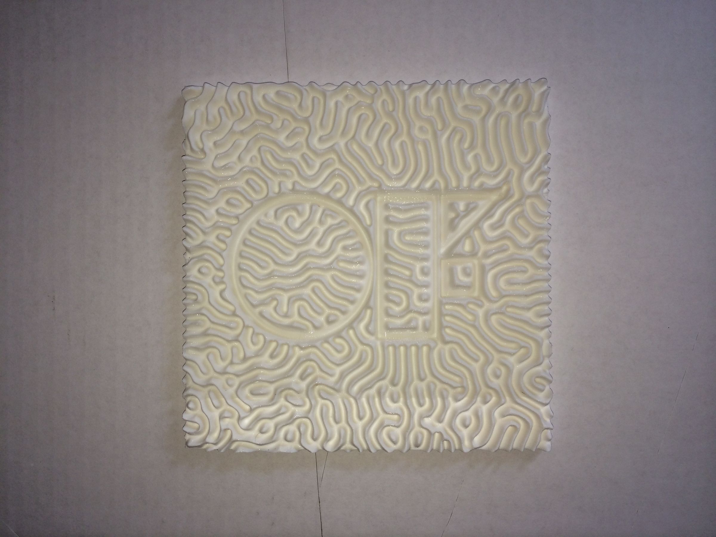 3D Printed Reaction Diffusion Patterns : 4 Steps (with Pictures ...