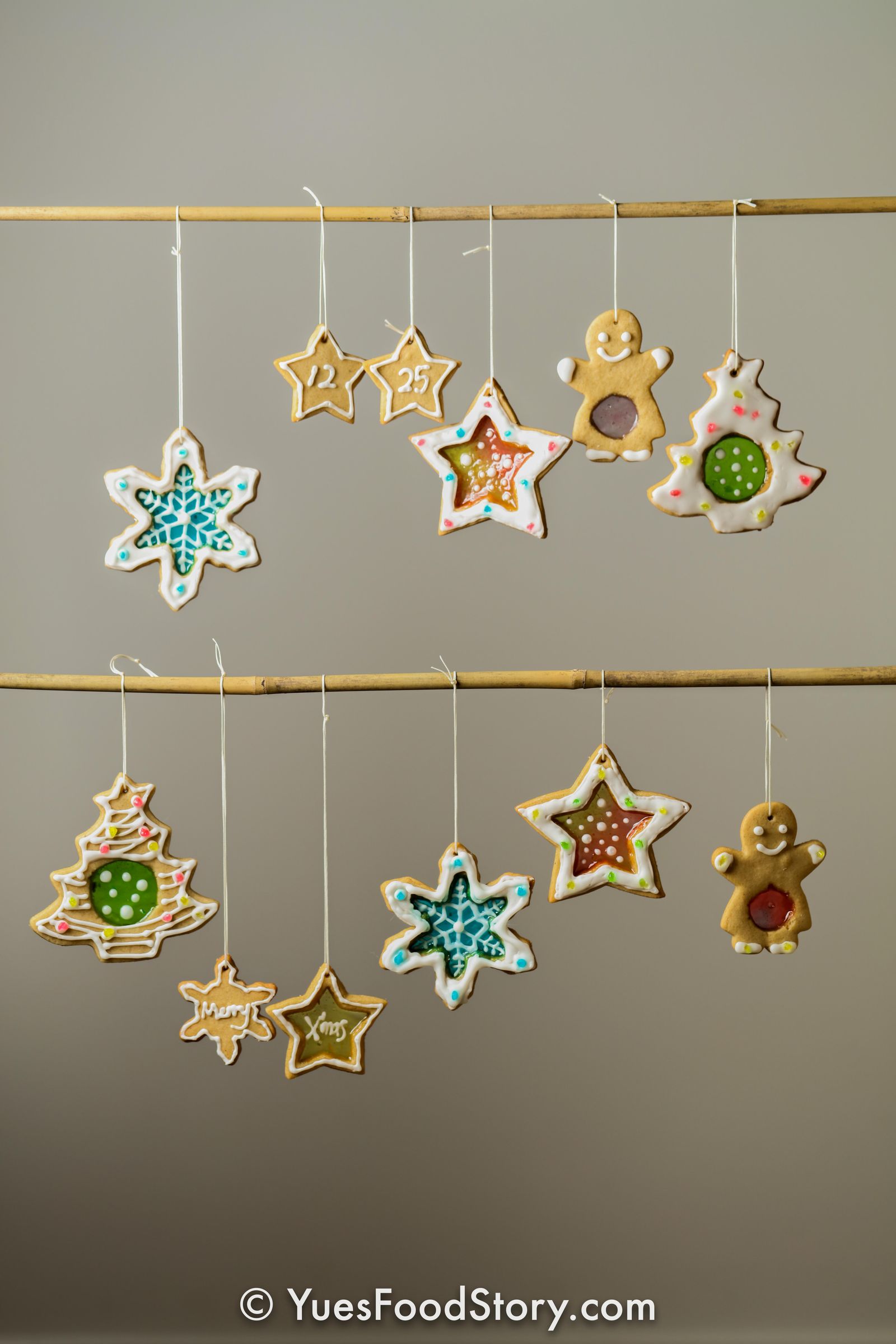 Christmas Gingerbread Stained Glass Cookie : 10 Steps (with Pictures ...