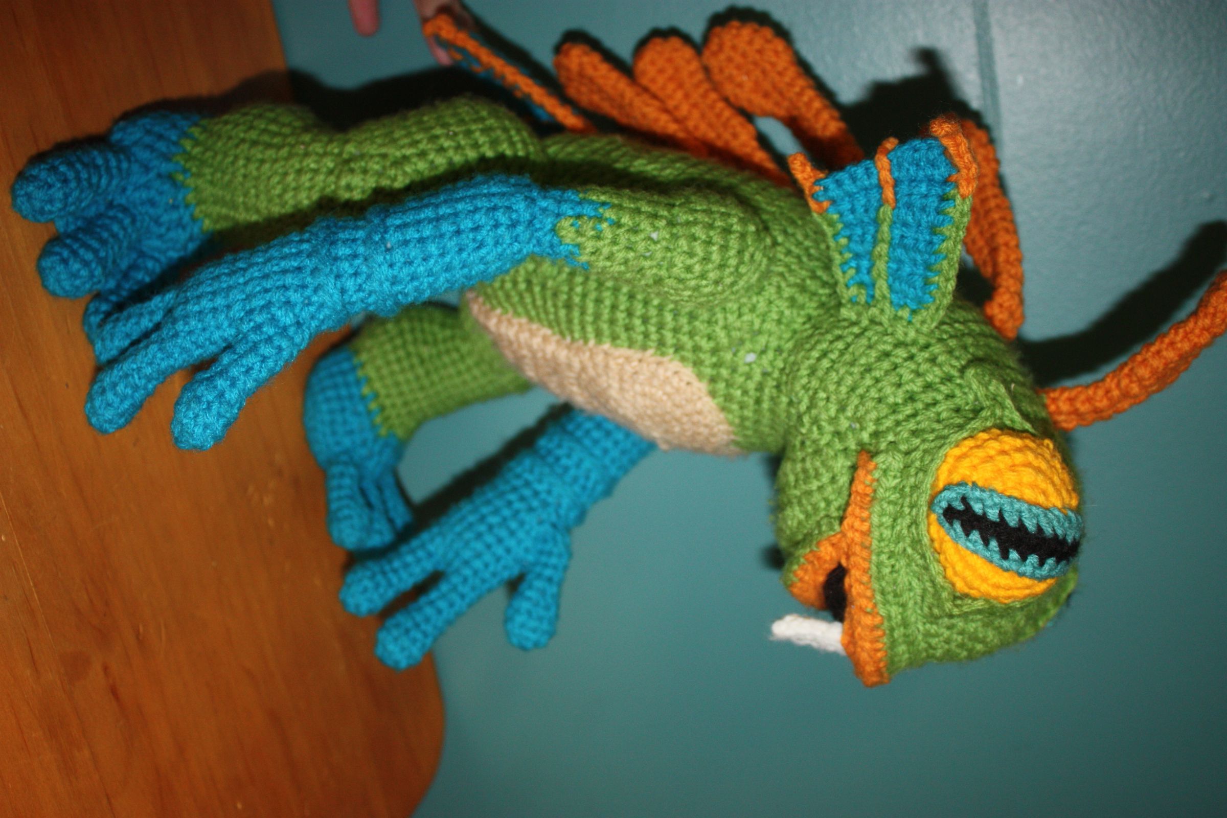 Murky (the Murloc) Crochet Doll : 10 Steps (with Pictures) - Instructables