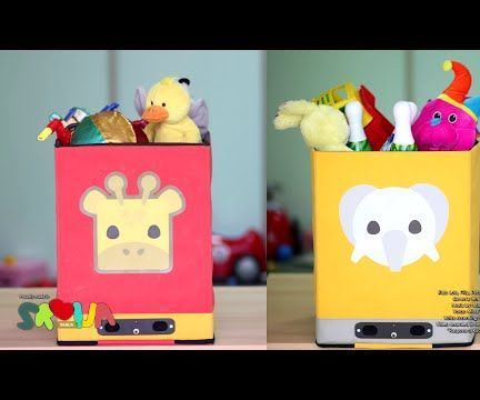 Smart Toybox: Kids Will Enjoy Cleaning-up the Toys! : 11 Steps (with ...
