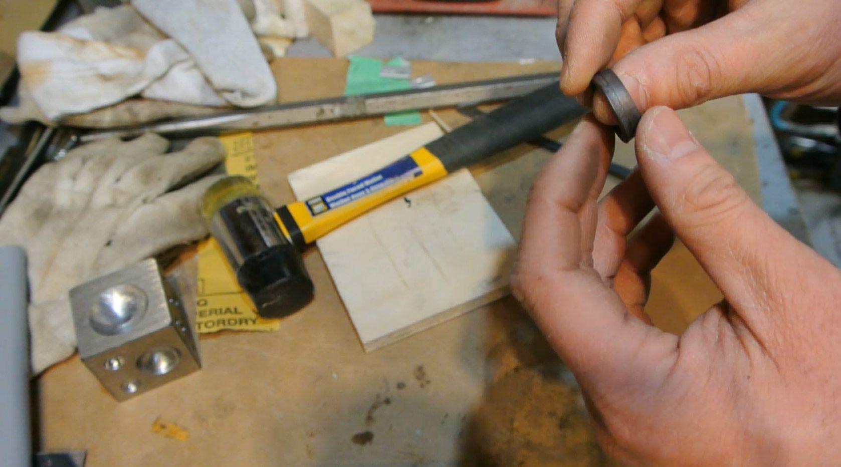 How to Make a Coin Ring From a Quarter : 8 Steps (with Pictures ...