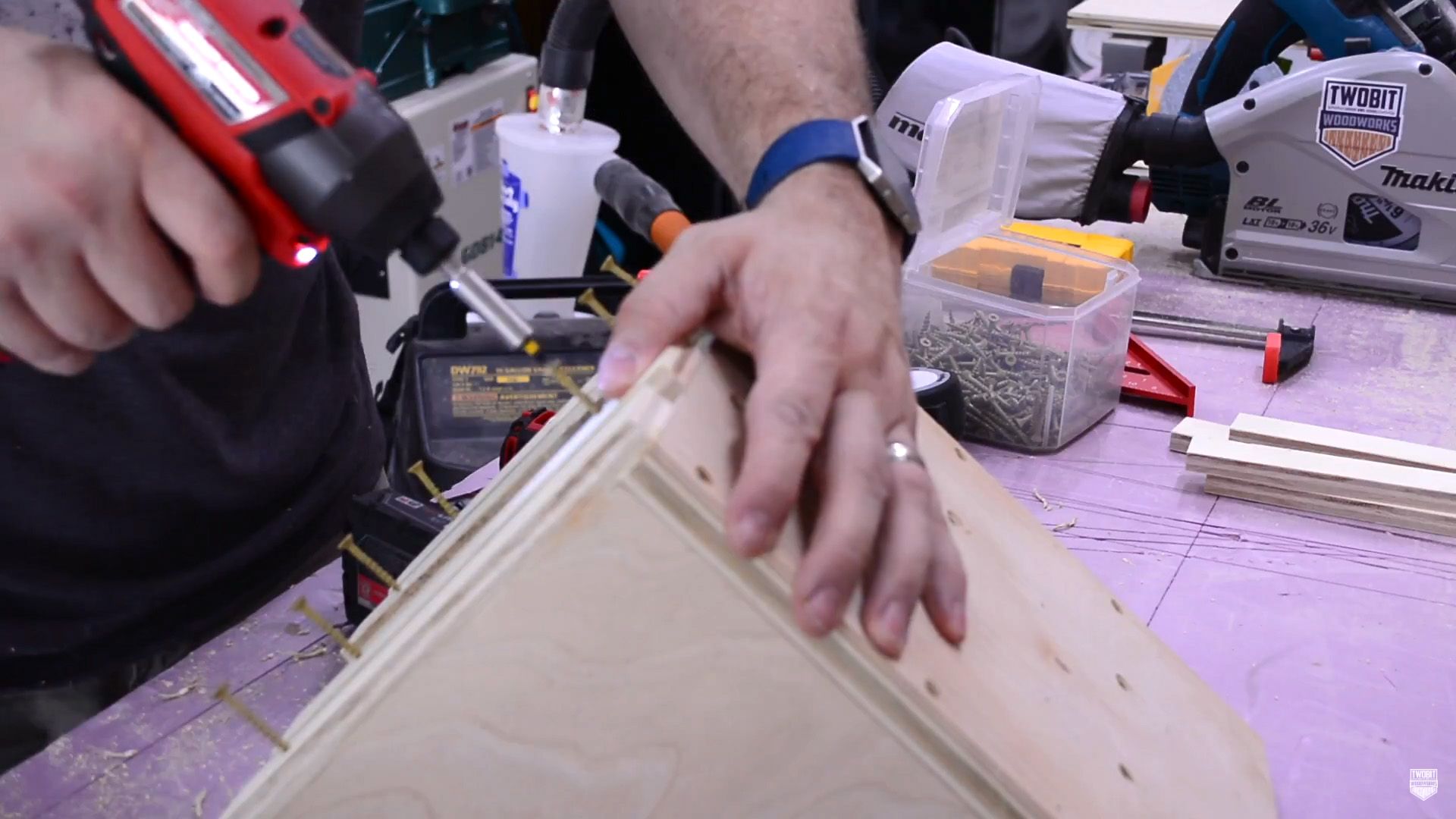 French Cleat Wall With Clamp Racks | How to Build - Woodworking : 28 ...