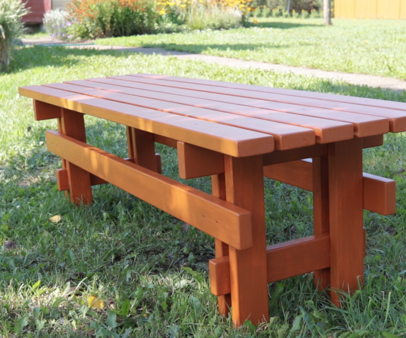 DIY Outdoor Sitting Bench : 11 Steps (with Pictures) - Instructables