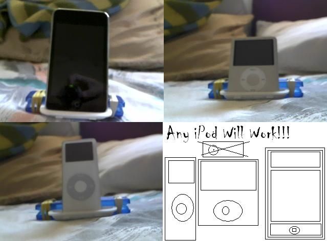 Make a IPod Portable Stand : 4 Steps - Instructables