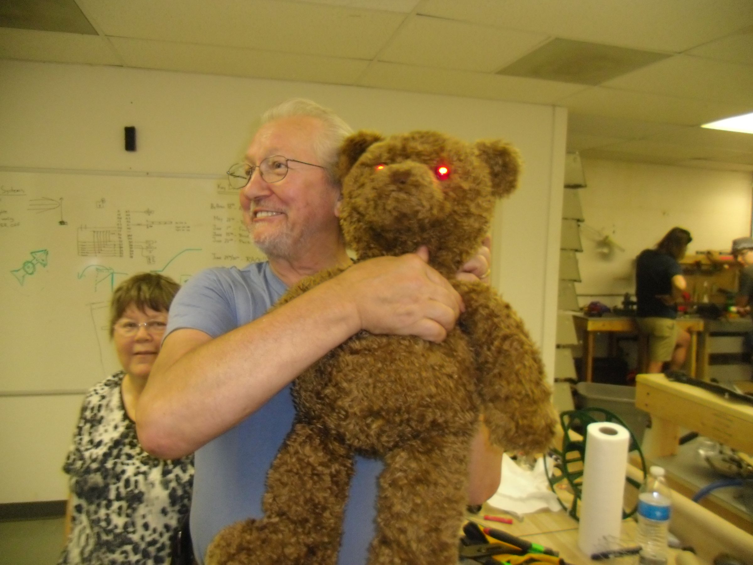 Evil Teddy Bear (Omaha Makers Group) : 4 Steps - Instructables