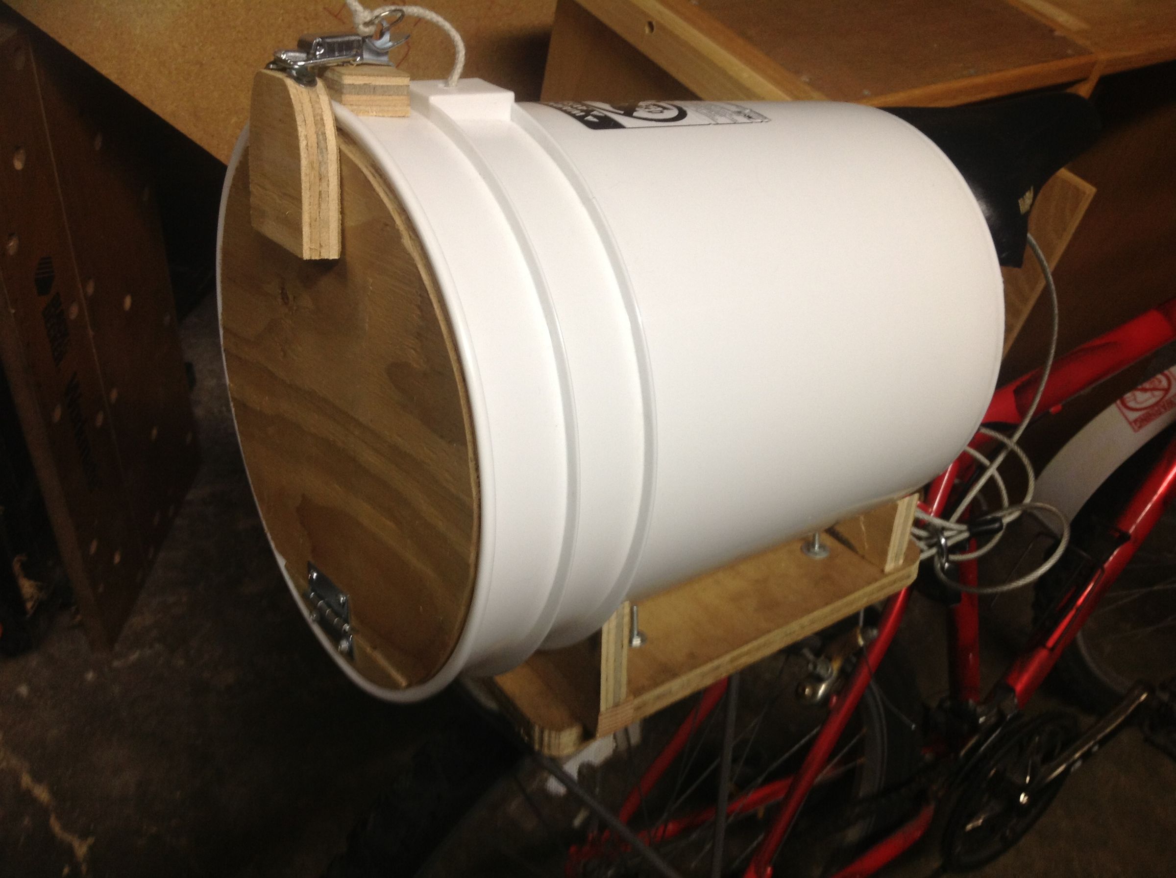 Bike Bucket - a Pannier Alternative That's Self-levelling, Waterproof ...