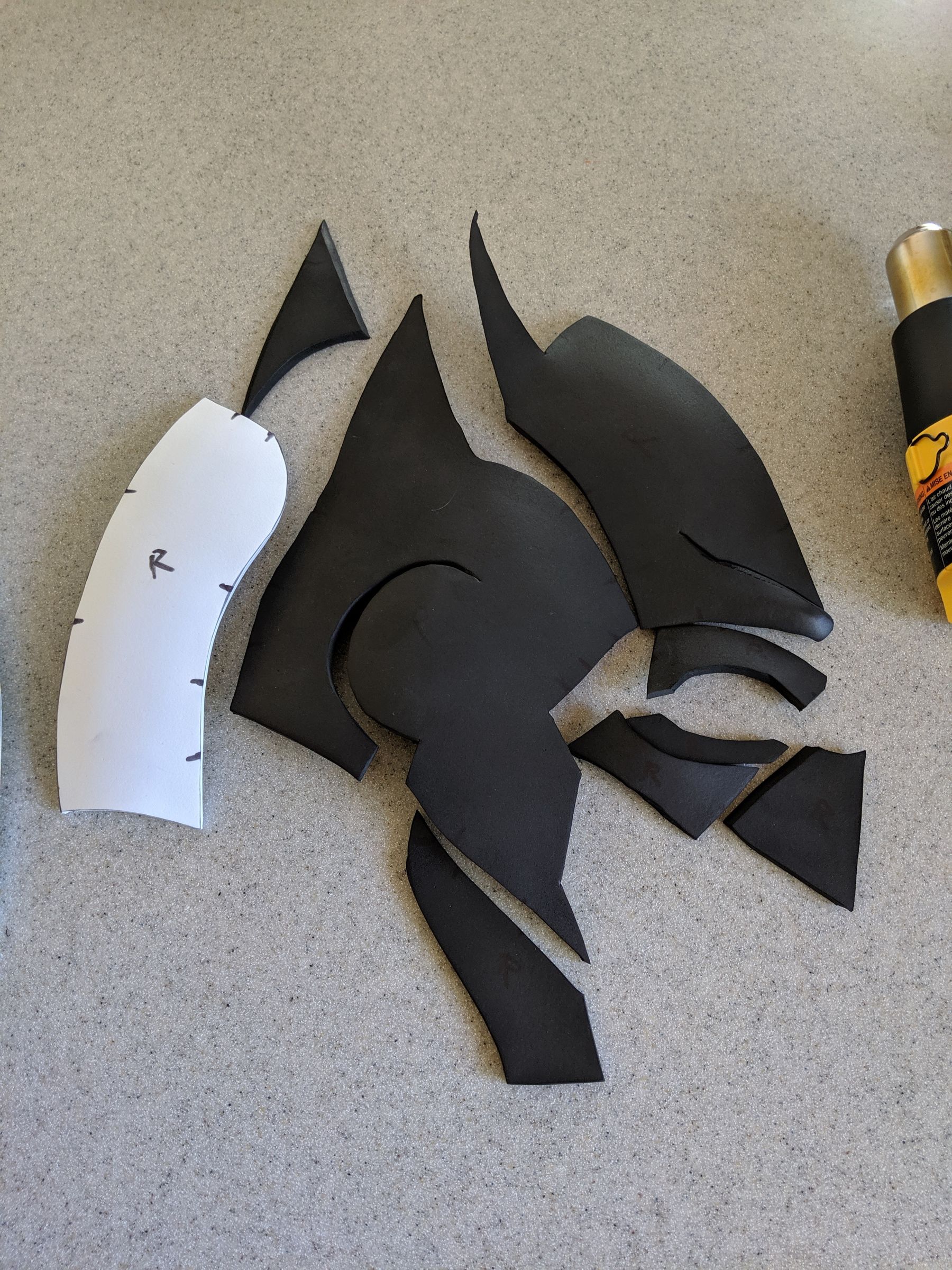 Foam Batman Mask : 10 Steps (with Pictures) - Instructables