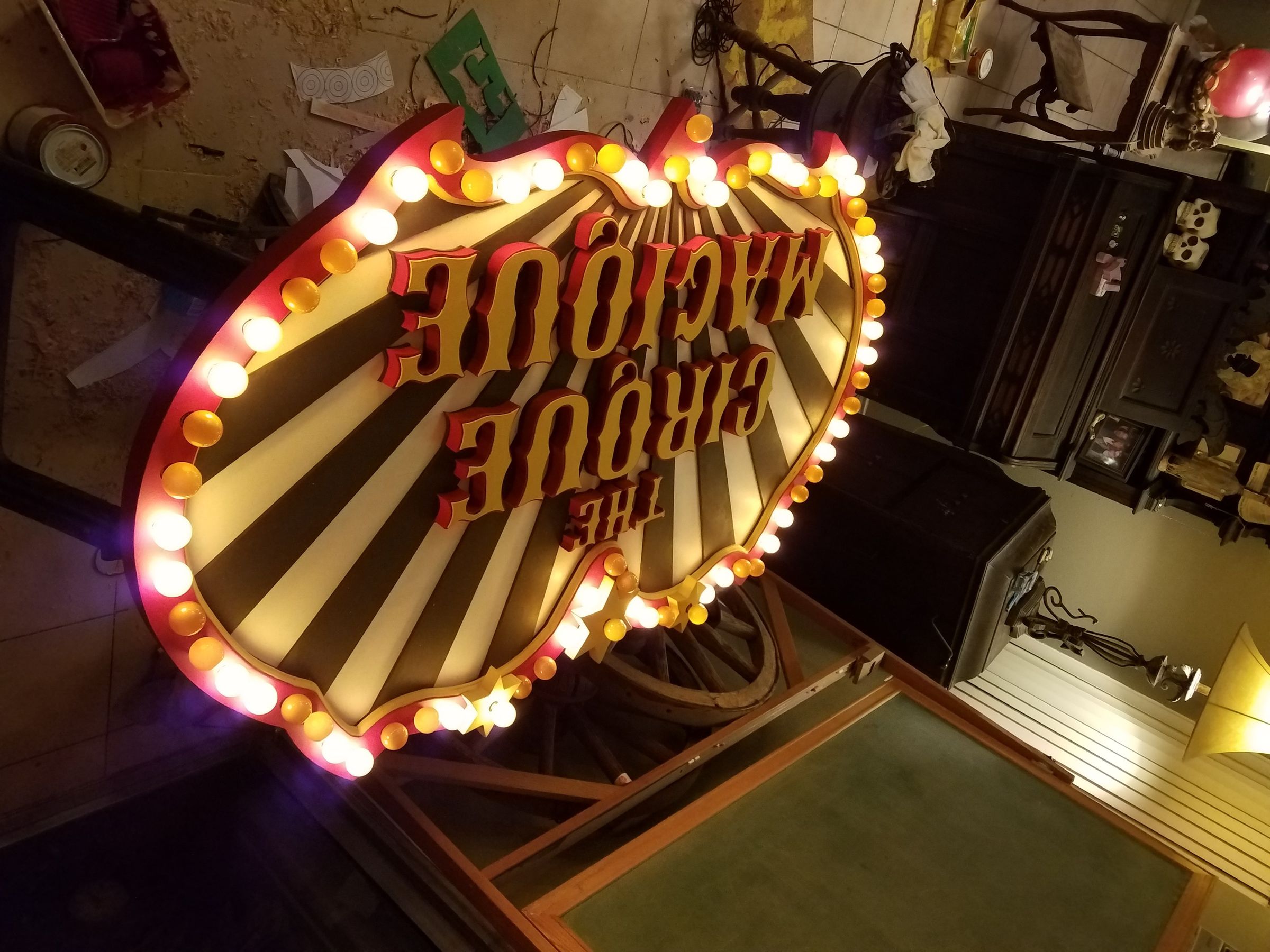 Chasing Lights Marquee Sign : 3 Steps (with Pictures) - Instructables