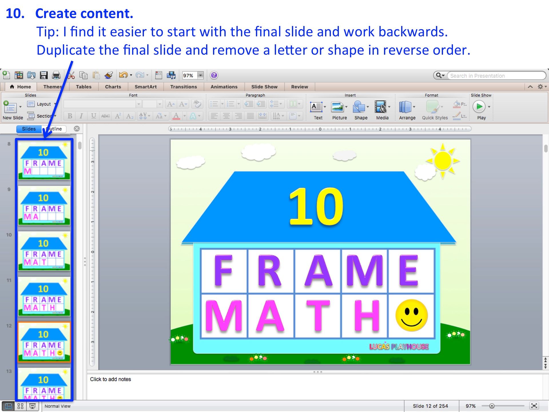 Creating a 2D Animation Using Microsoft PowerPoint and IMovie. : 20 ...