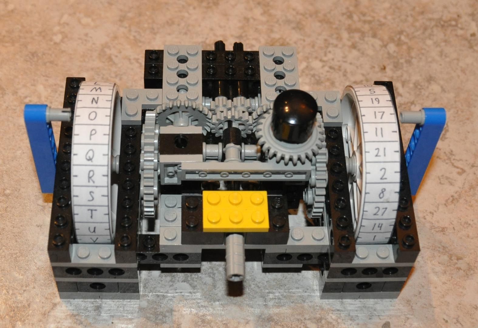 Poly-Alphabetic Cipher Machine - Instructables