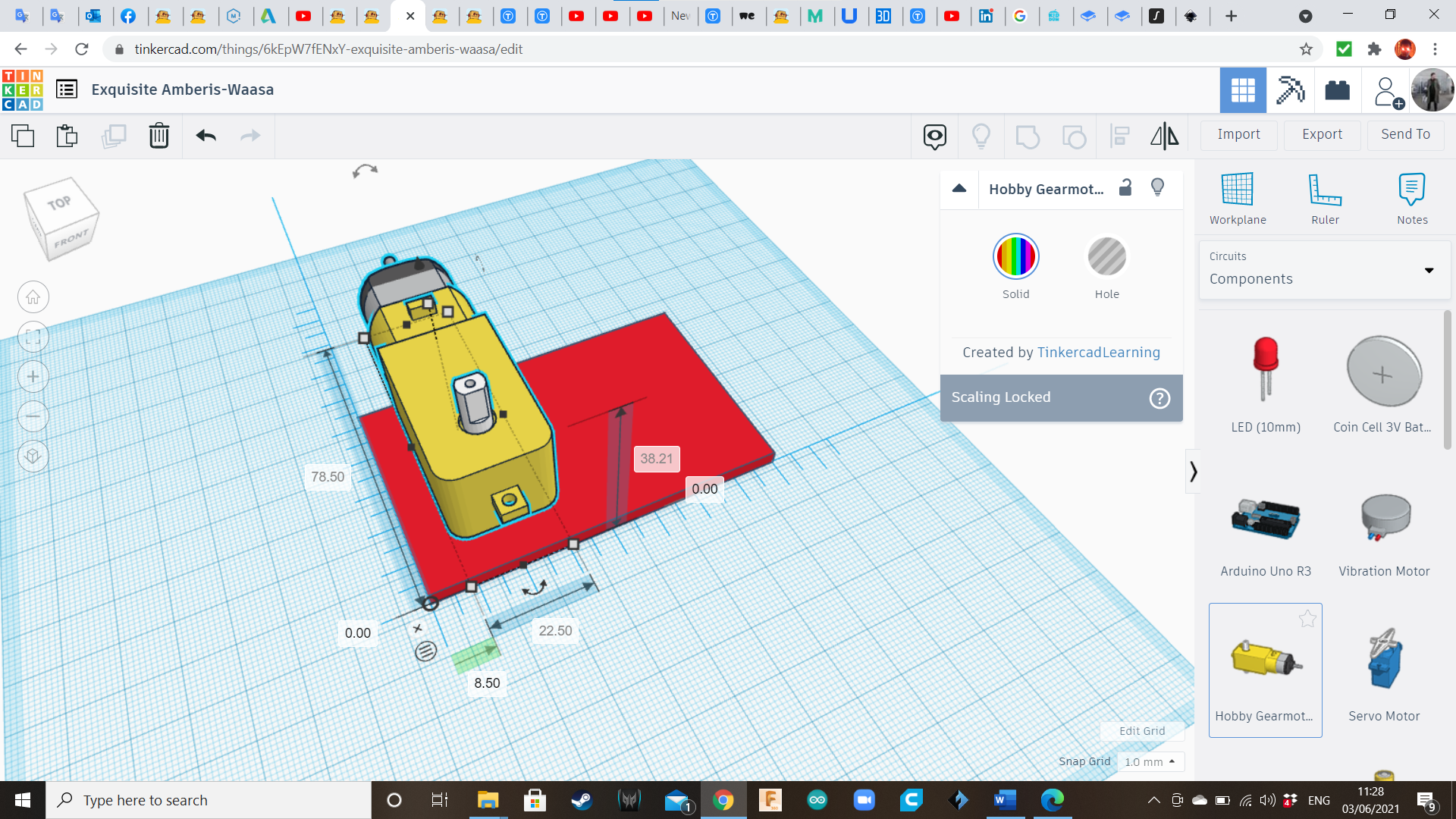 Tinkercad Robotics for School: Laser-cut Walking Machine! : 27 Steps ...