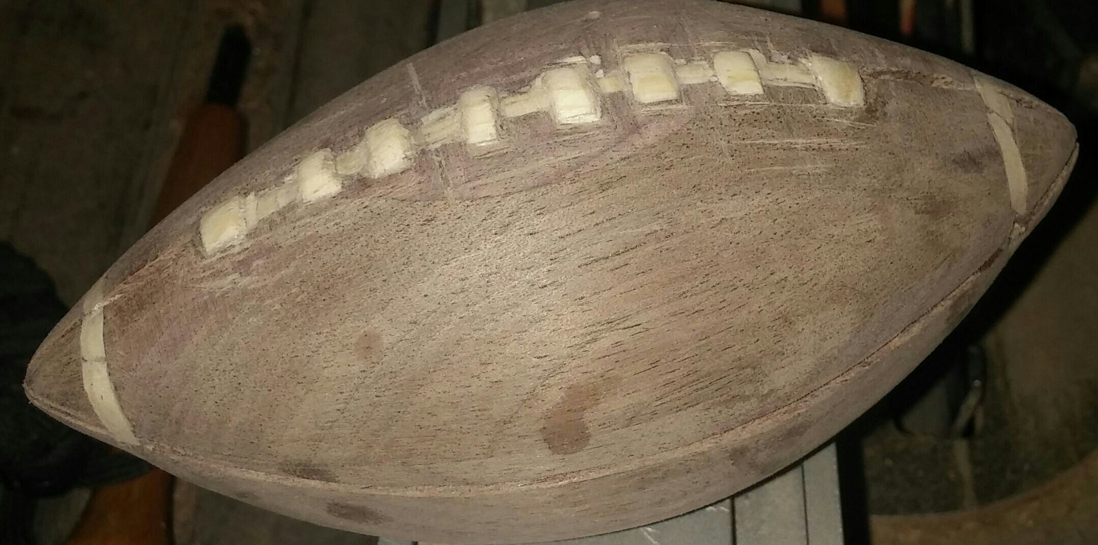 Football No Lathe Required! : 14 Steps (with Pictures) - Instructables