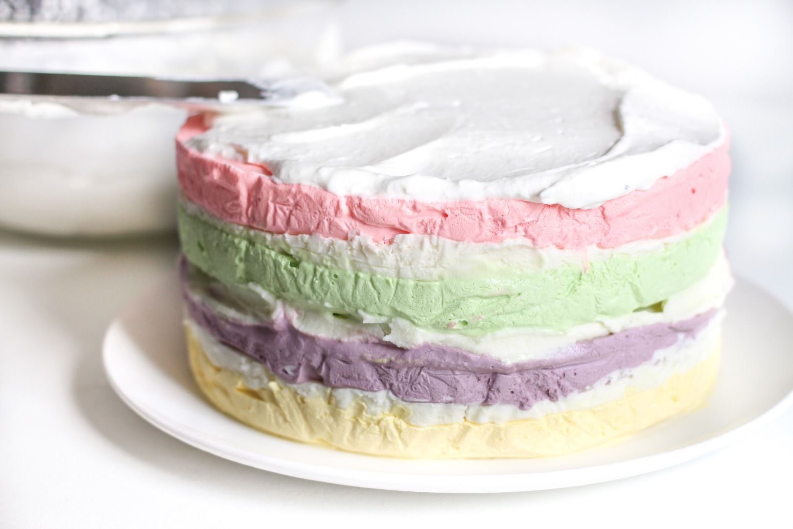 Rainbow Ice Cream Cake Recipe : 15 Steps (with Pictures) - Instructables