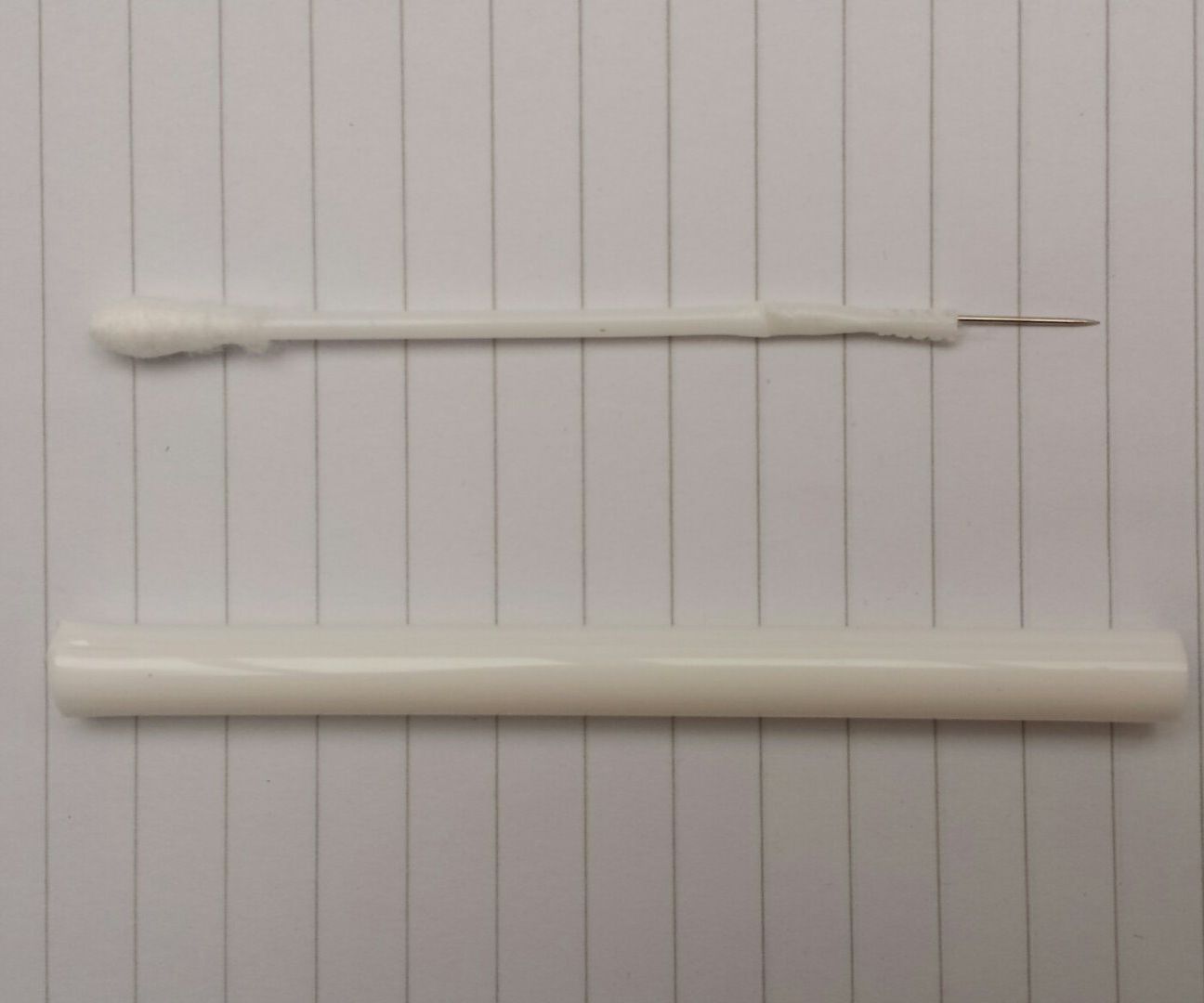 BLOW DART PIPE / GUN WITH NEEDLE END (cotton Bud, Needle, Pen) : 6 ...
