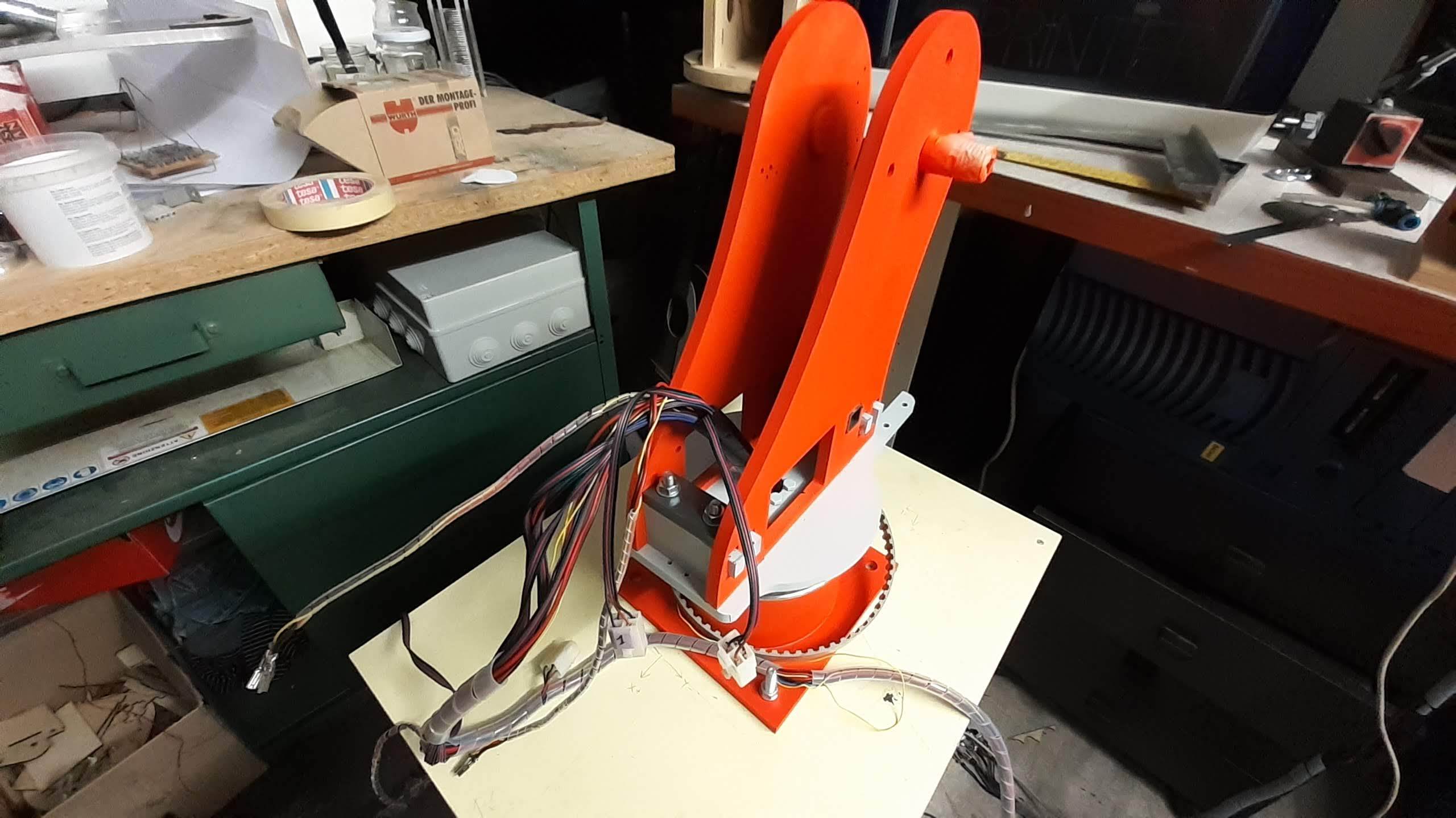 DIY Robot Arm 6 Axis (with Stepper Motors) : 9 Steps (with Pictures ...