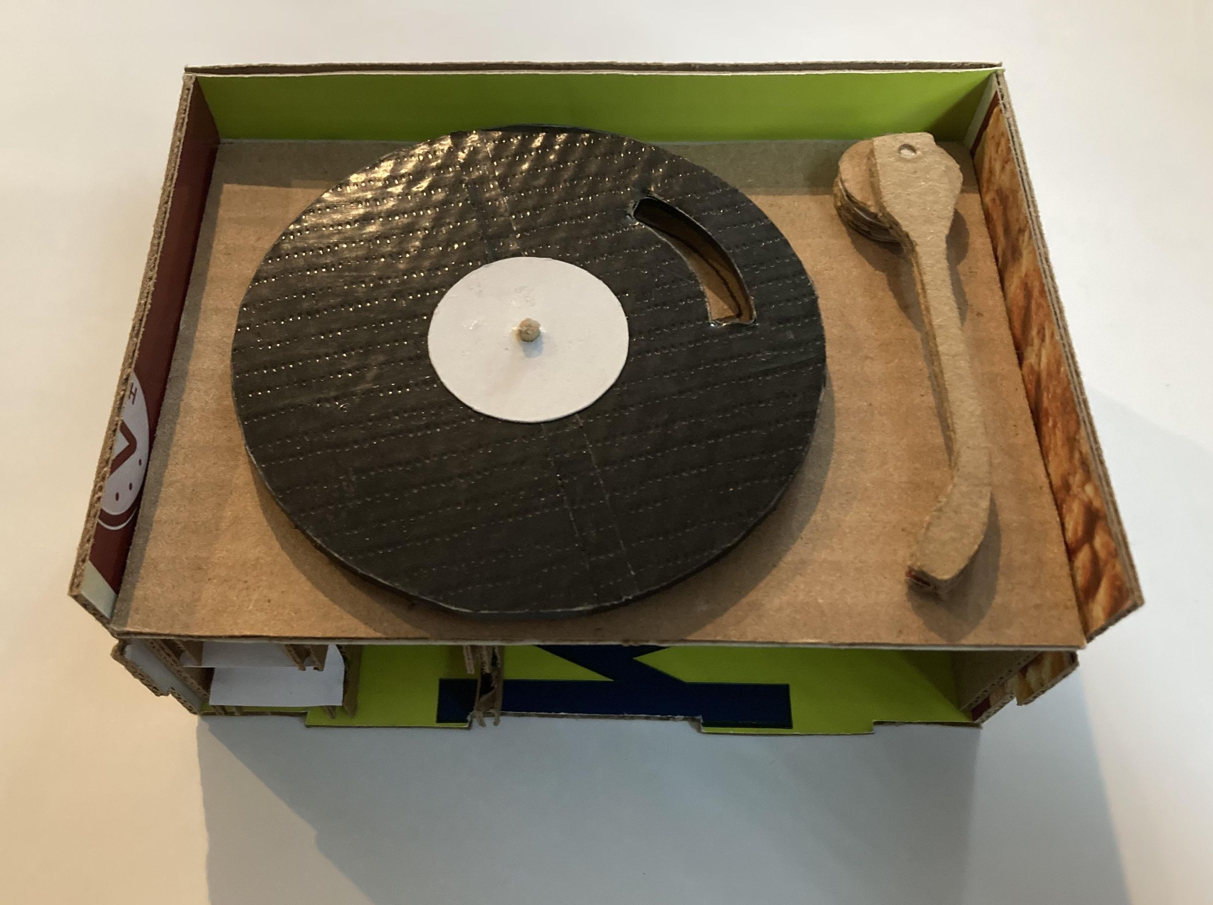 Cardboard Record Player Puzzle Box : 10 Steps (with Pictures ...