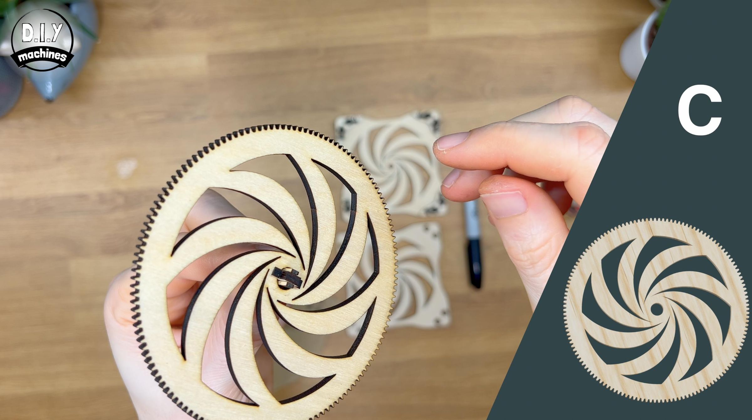 KINETIC COASTERS With a TWIST! Laser or 3D Printable : 24 Steps (with ...