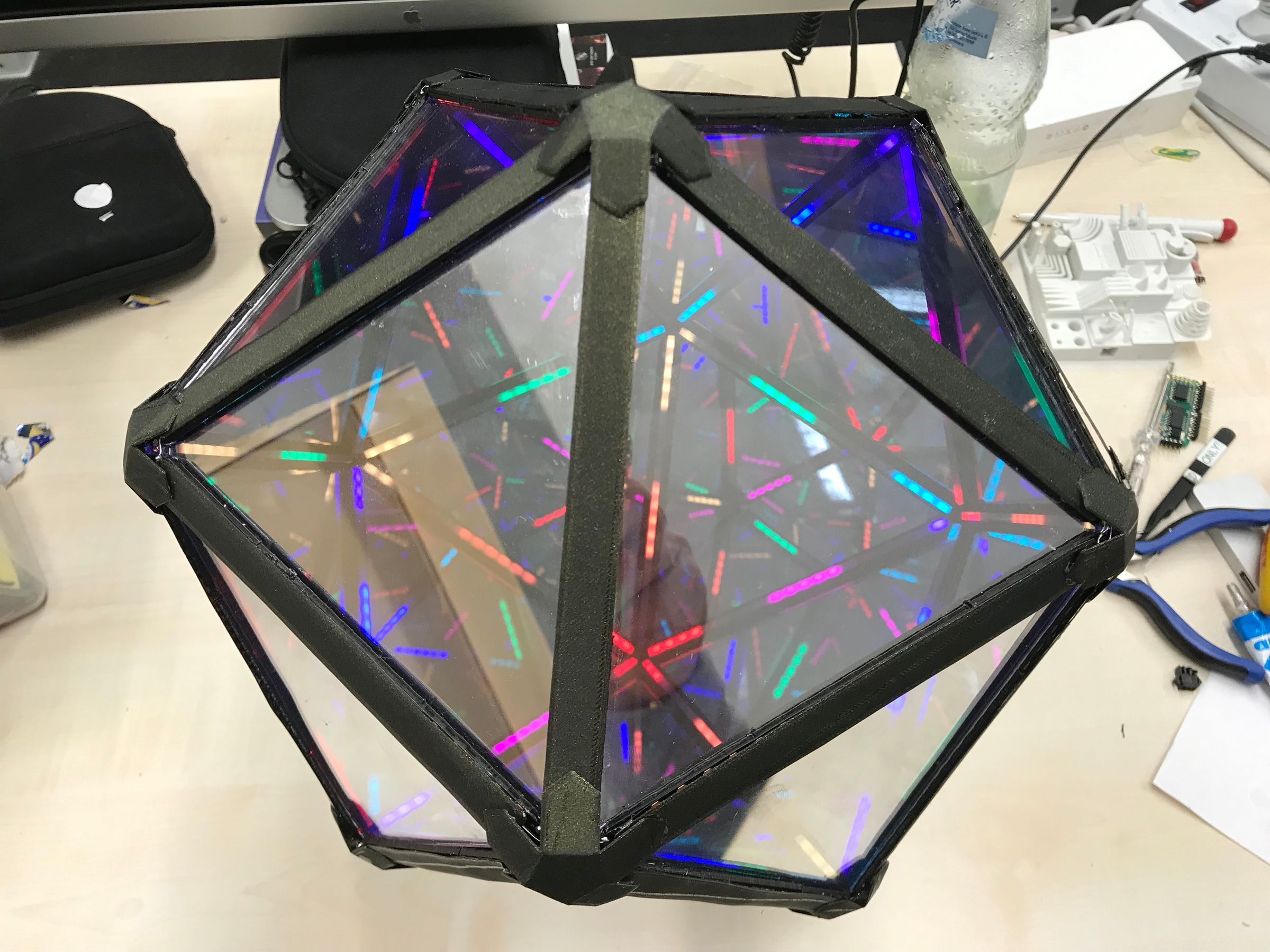 Infinity Icosahedron 2.0 : 5 Steps (with Pictures) - Instructables