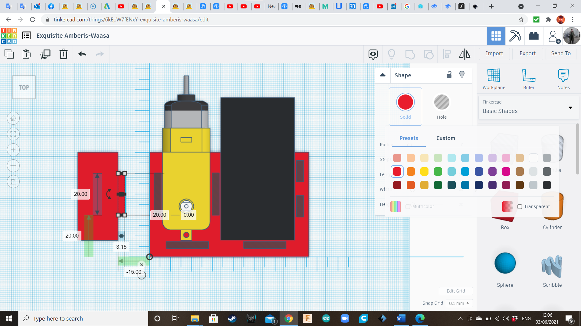 Tinkercad Robotics for School: Laser-cut Walking Machine! : 27 Steps ...