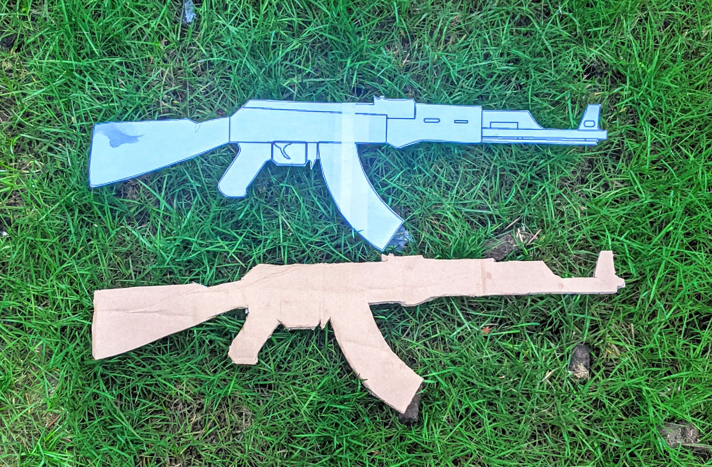 How To Draw A Machine Gun Step By Step