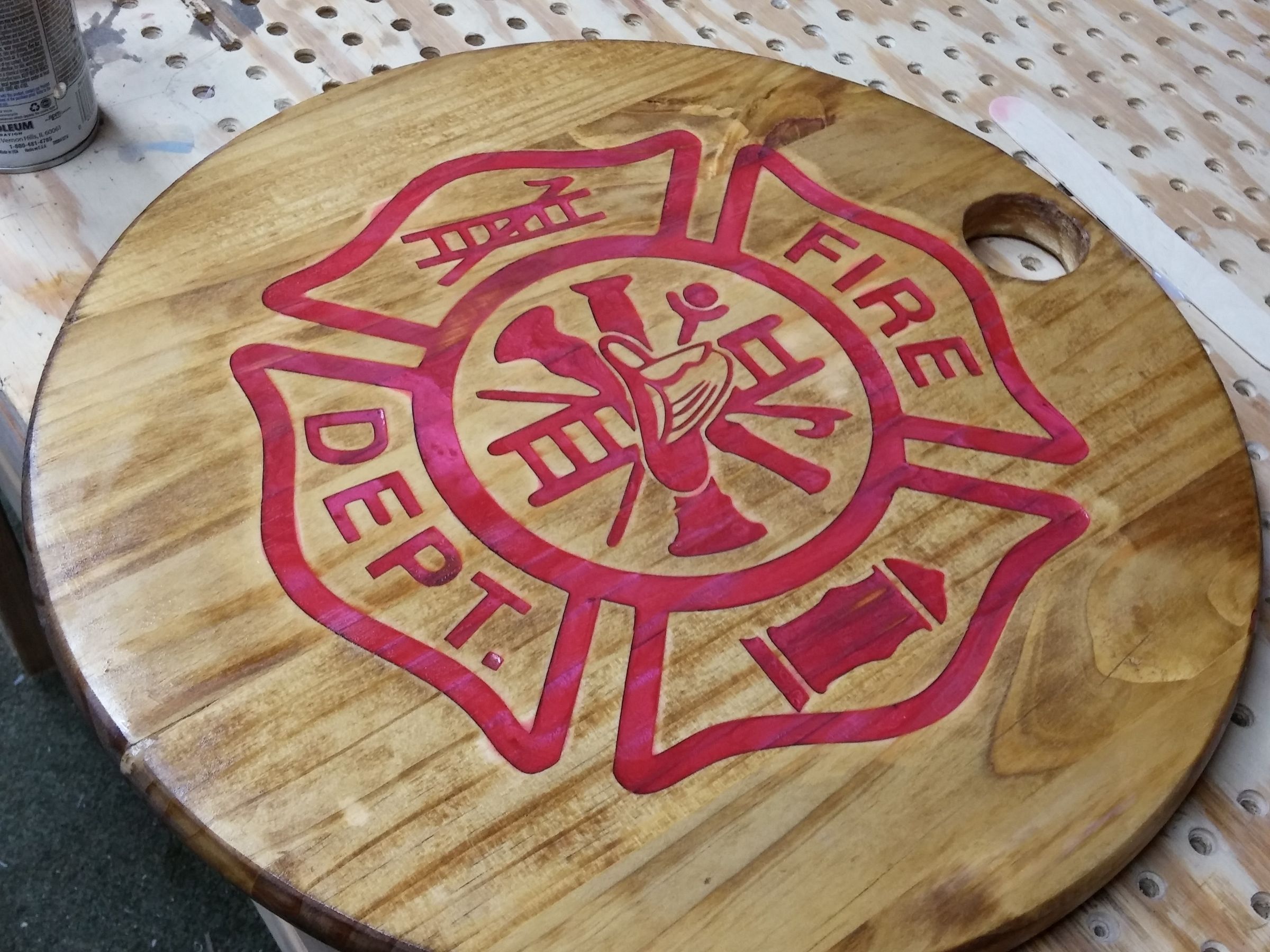 Firefighter Table and Lamp : 9 Steps (with Pictures) - Instructables