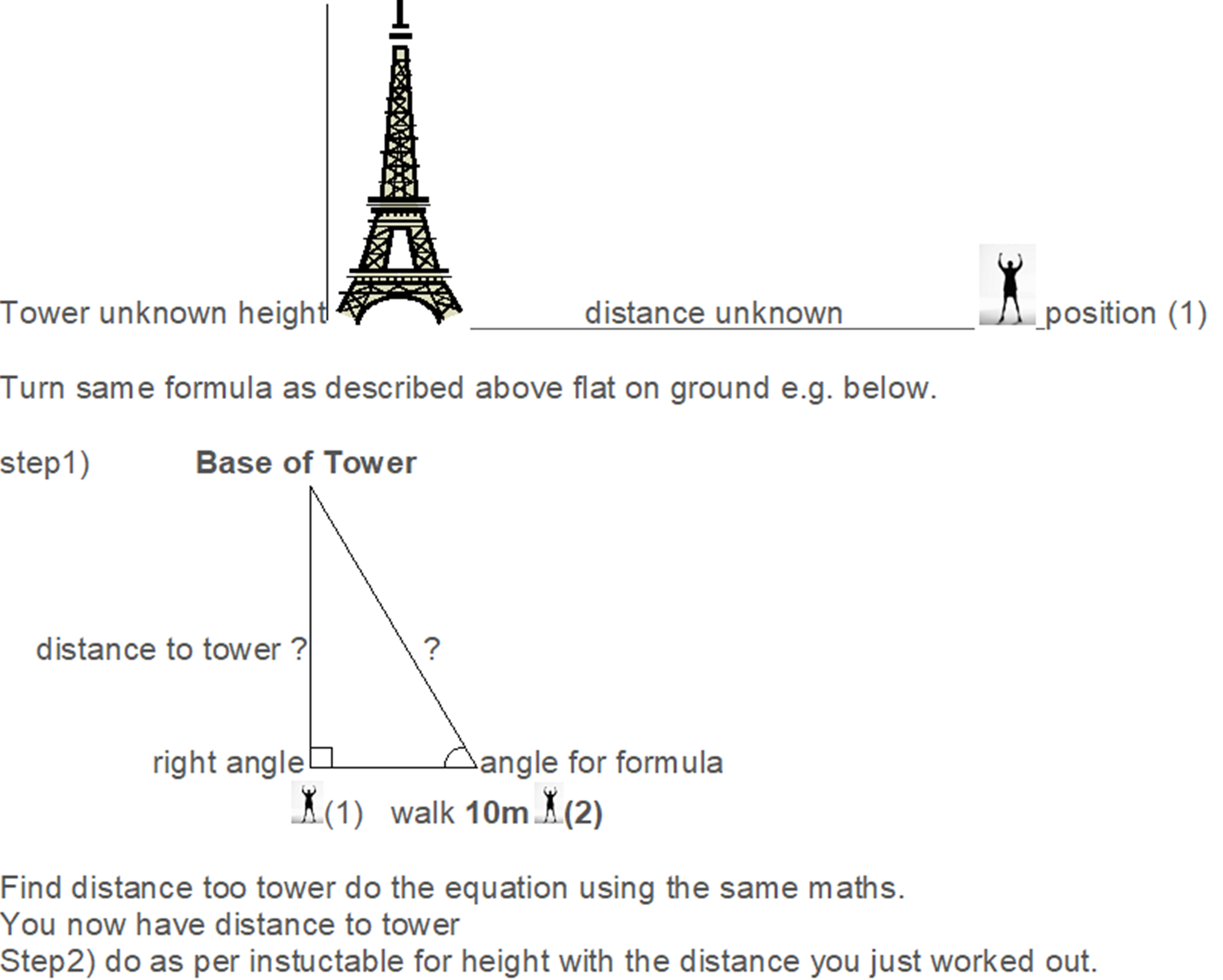Using a Clinometer to Measure Height : 8 Steps (with Pictures ...