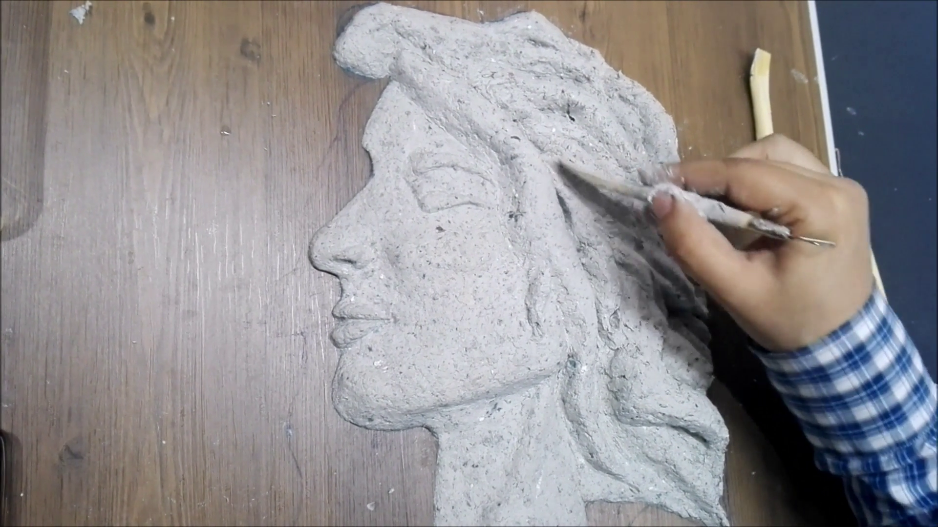 DIY Paper Mache Sculpture Like Stone Carving : 4 Steps (with Pictures ...