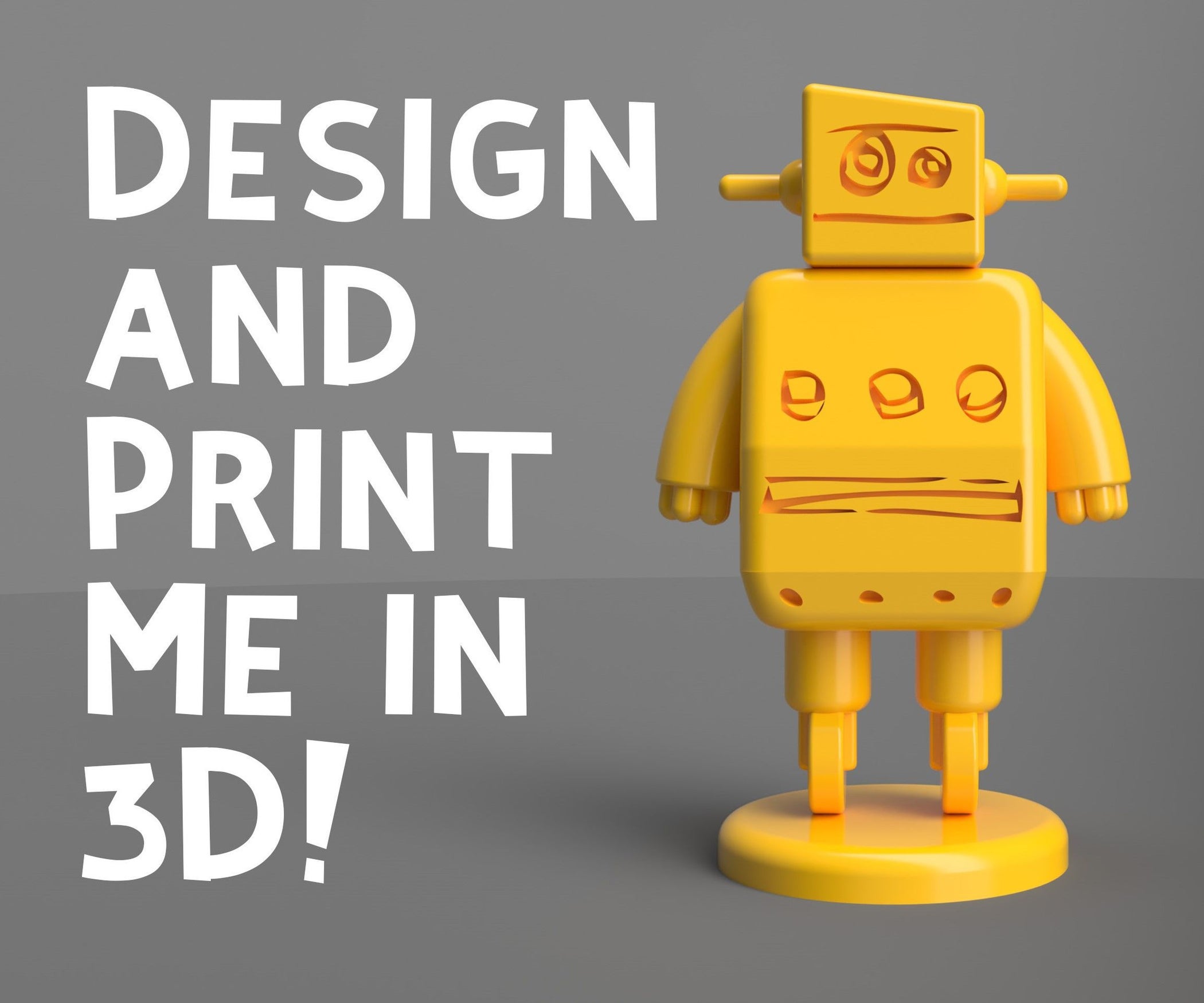 Design and Print the Instructables Robot : 18 Steps (with Pictures) - Instructables