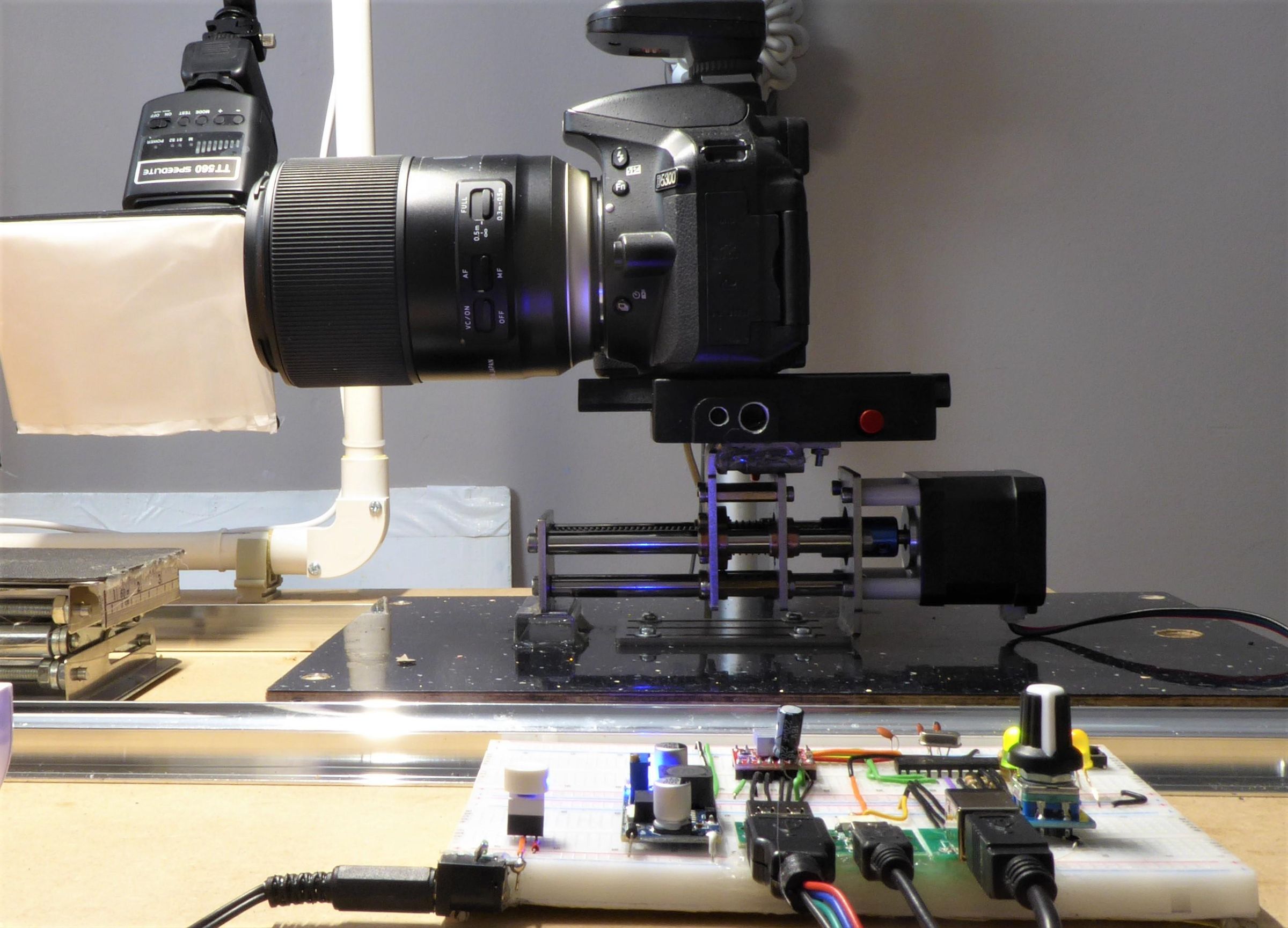 Automated Macro Focus Rail : 13 Steps (with Pictures) - Instructables